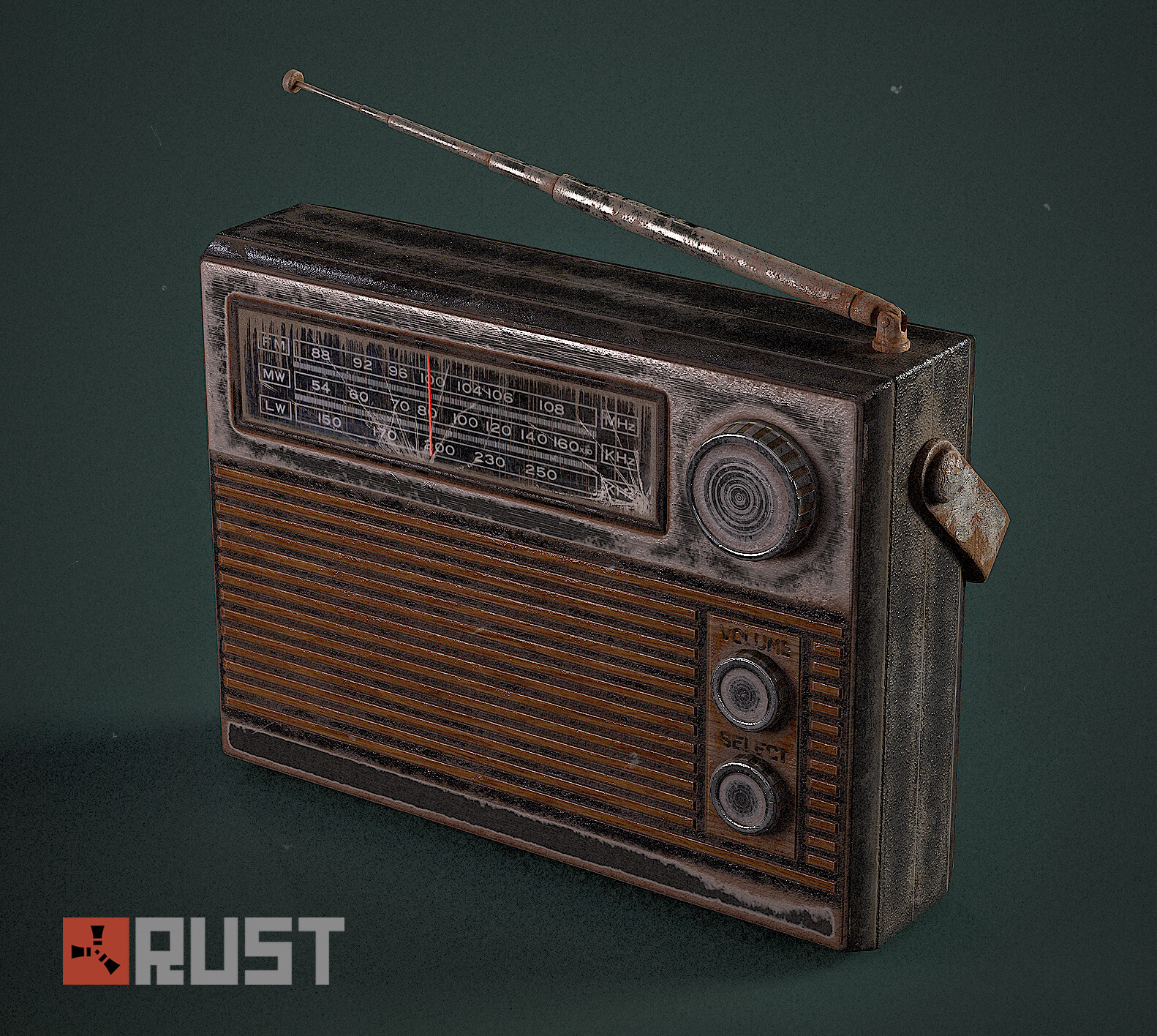 ArtStation - Small Props - Rust