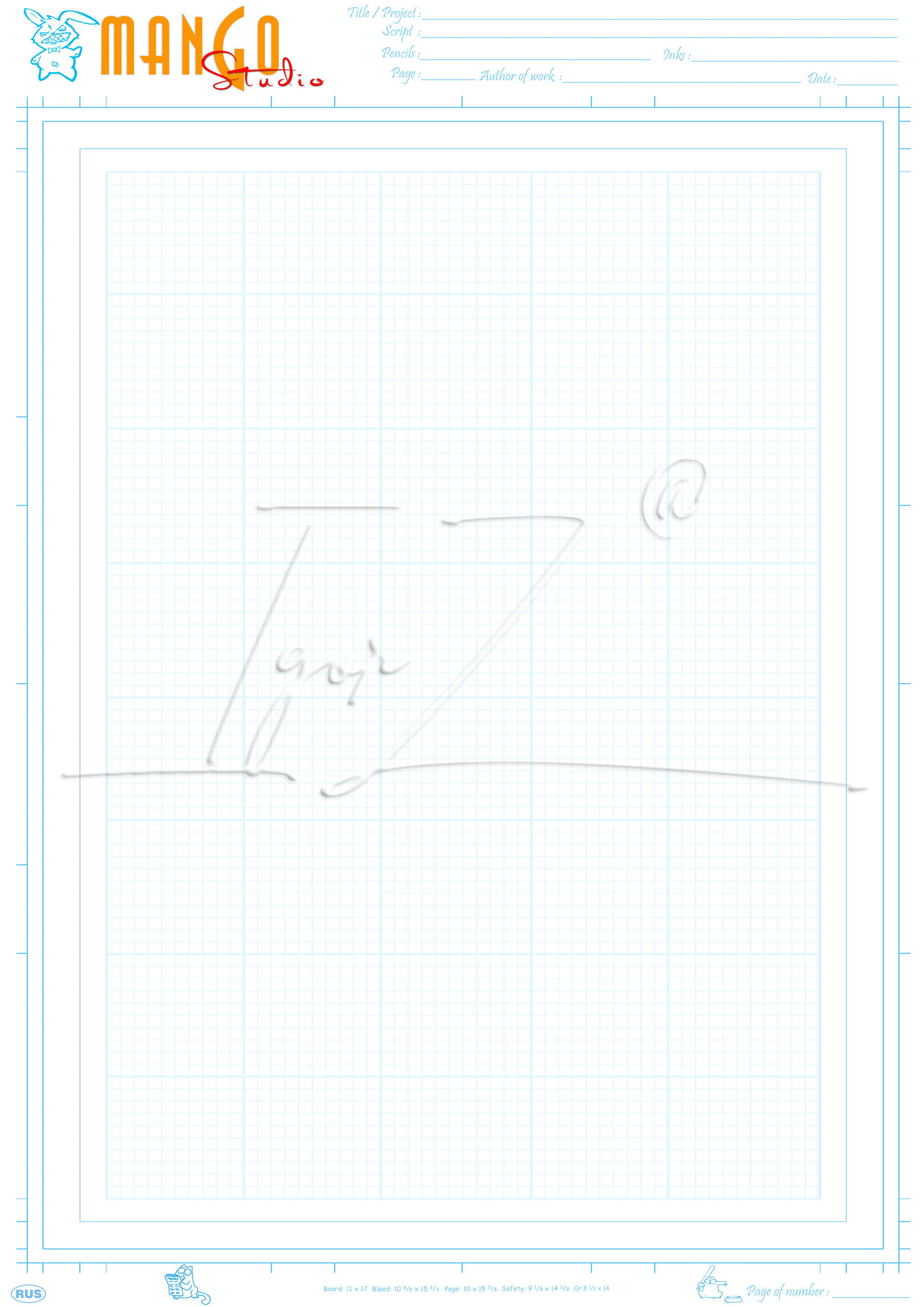 ArtStation - A template for drawing mangoes.2
