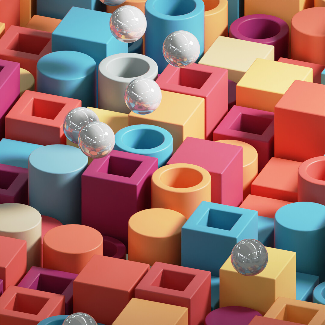 ArtStation - Motion Graphics in Blender