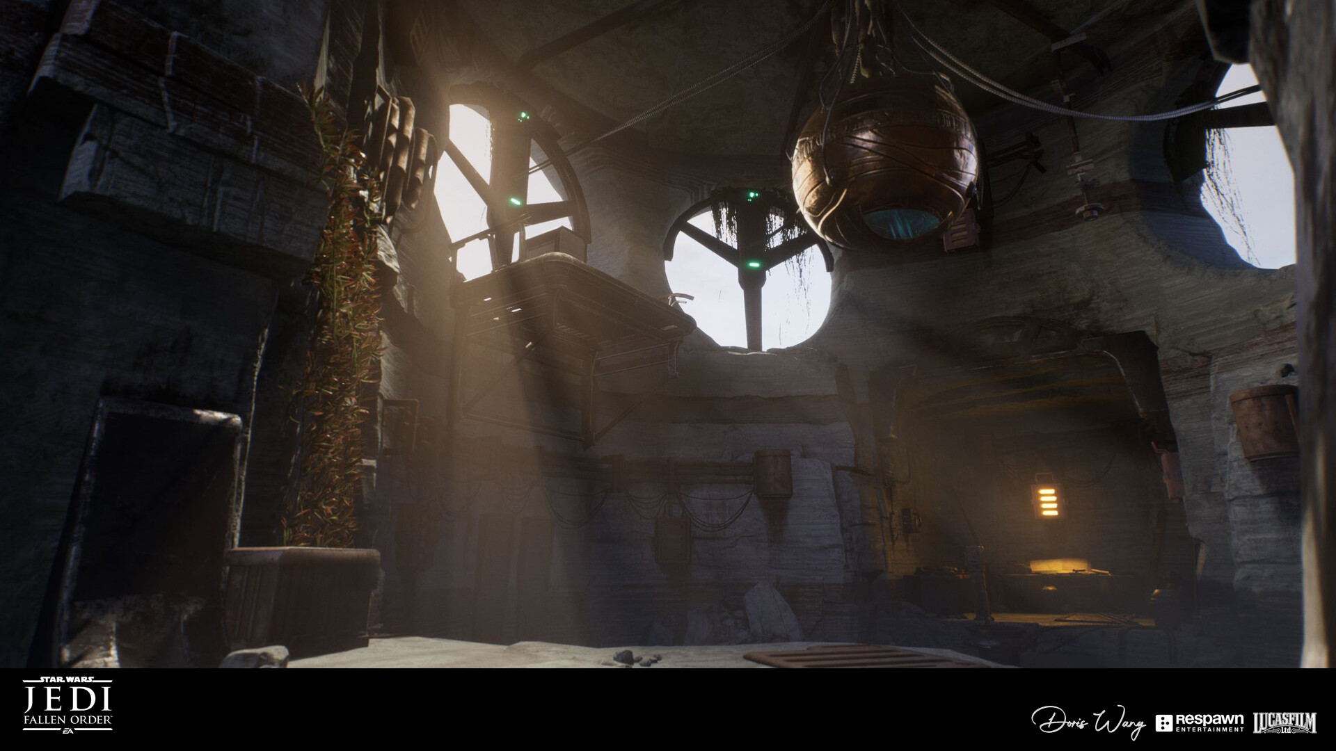 Doris Wang - Star Wars Jedi: Fallen Order - Lighting Planet Bogano