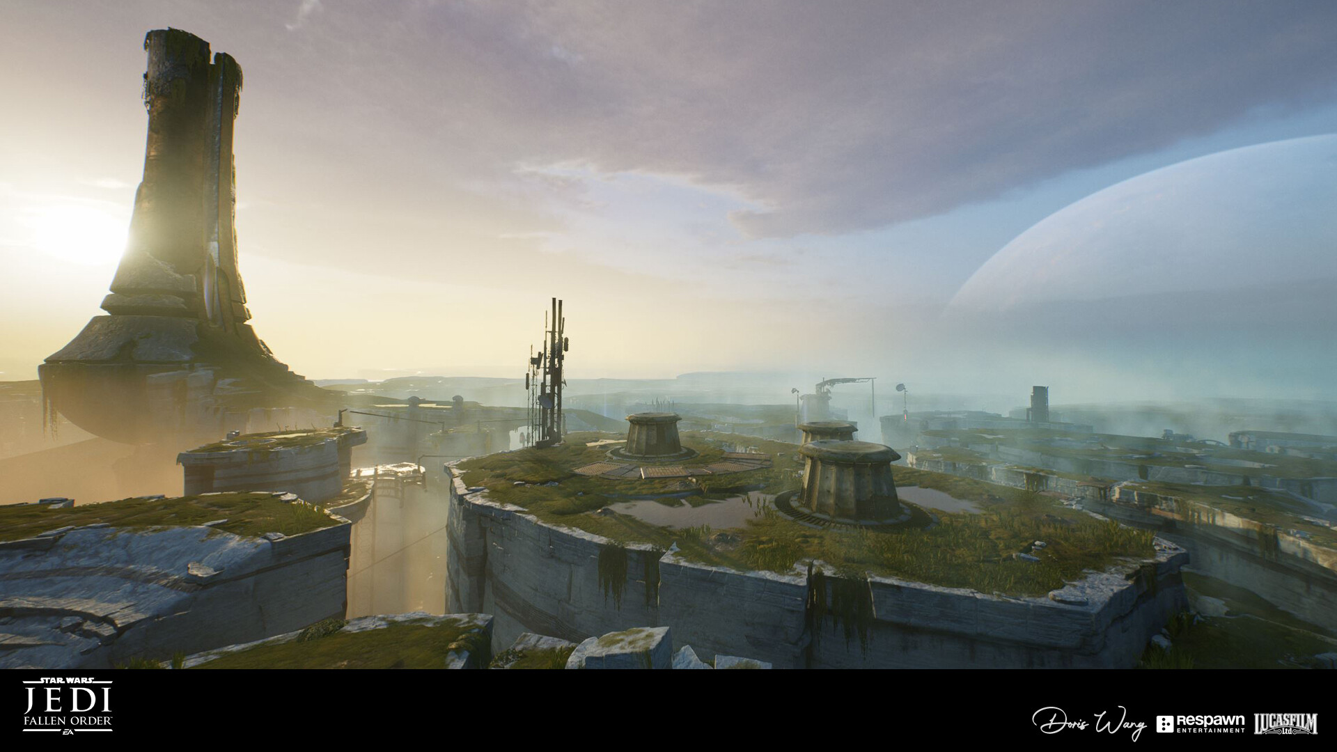 Doris Wang - Star Wars Jedi: Fallen Order - Lighting Planet Bogano