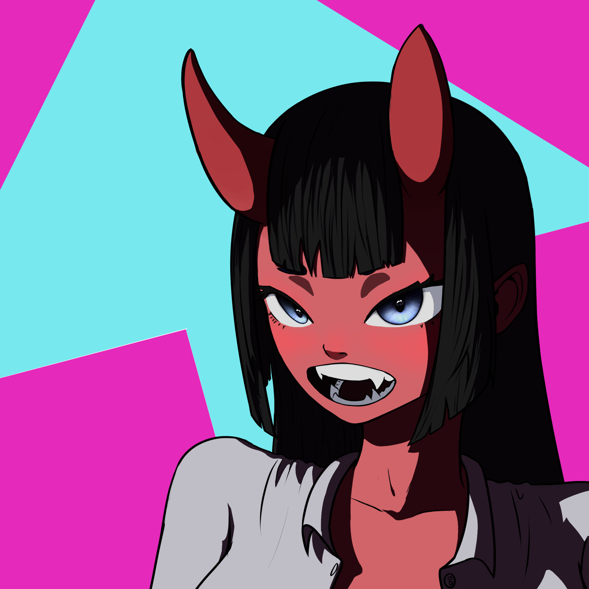 ArtStation - Demon girl
