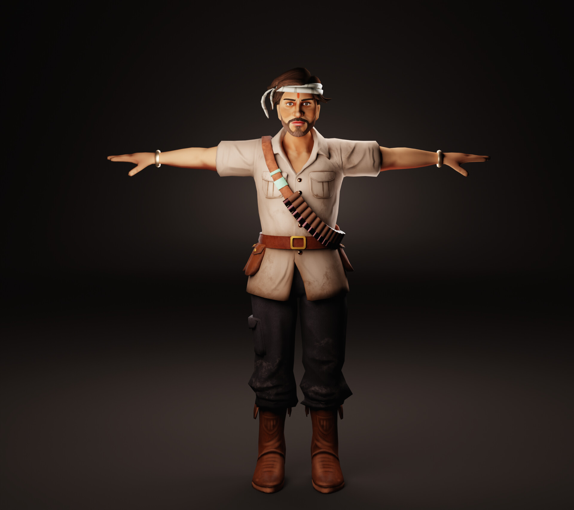 ArtStation - Poacher Character