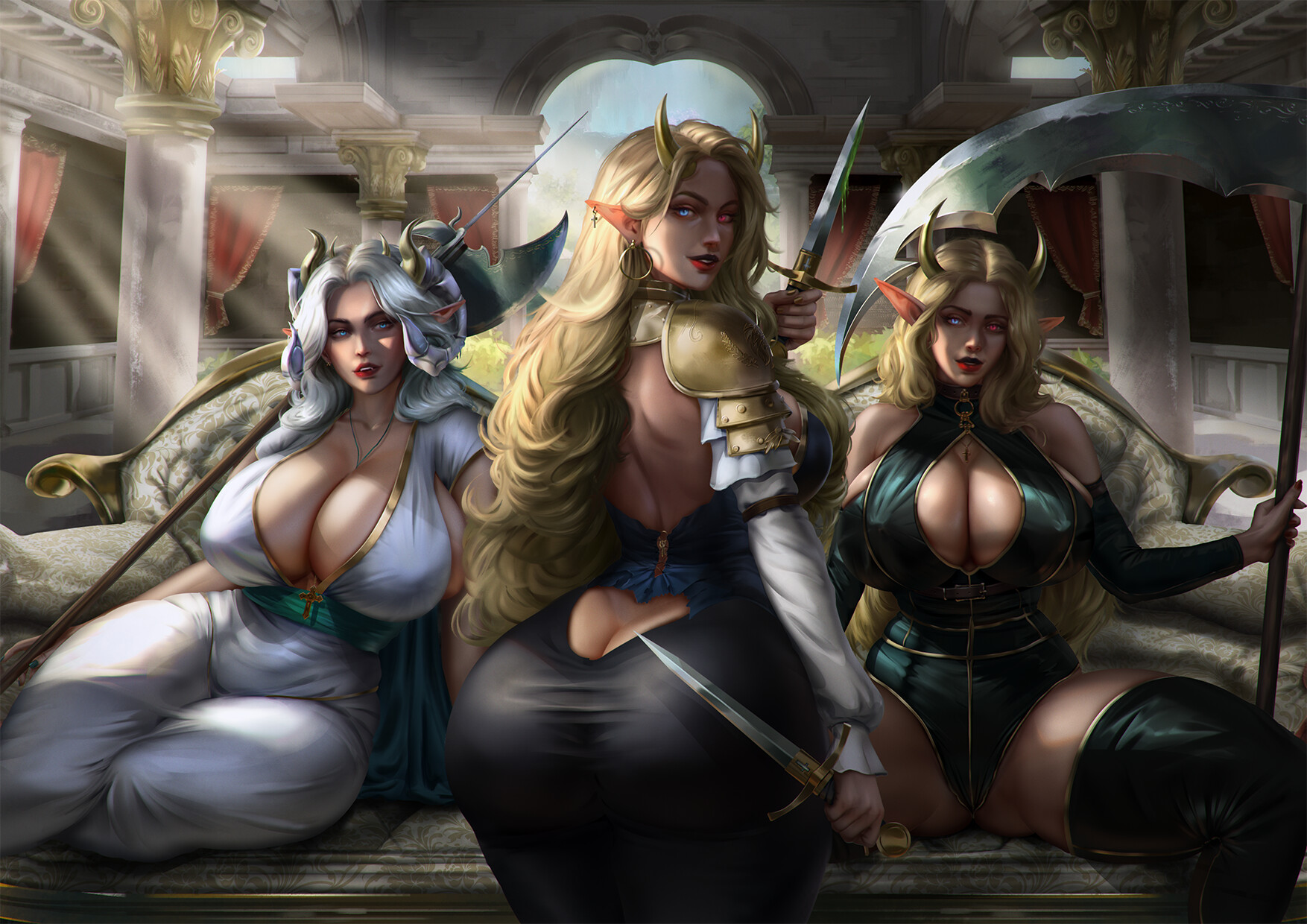 ArtStation - Temptress Trio