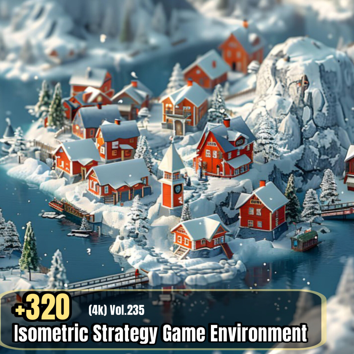 ArtStation - +320 Isometric Strategy Game Environment Concept (4k)