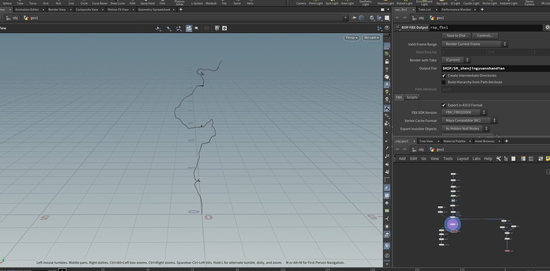 ArtStation - Houdini Lightning UV Test