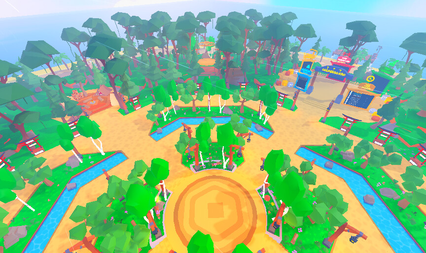 ArtStation - Low Poly Donation Map :D