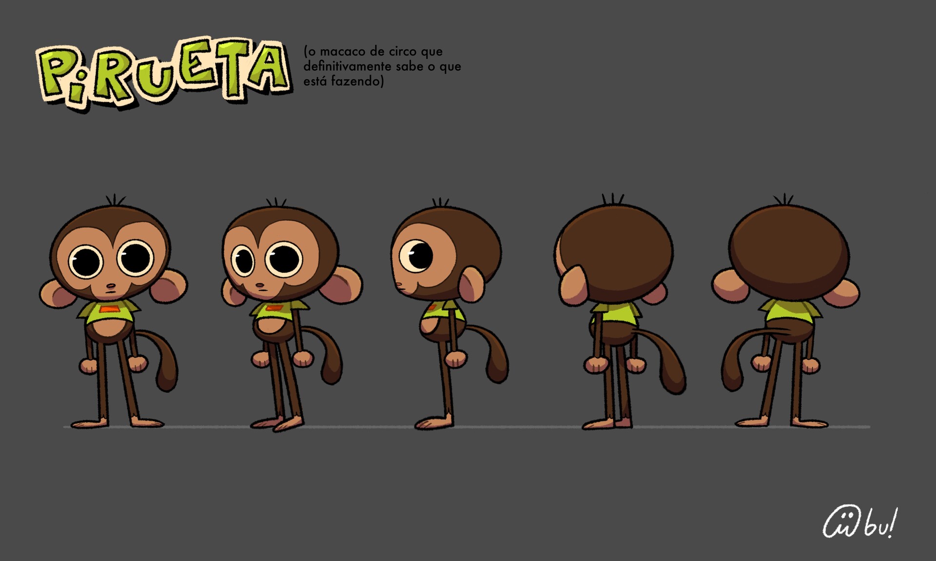 ArtStation - MACACO PIRUETA | CHARACTER DESIGN