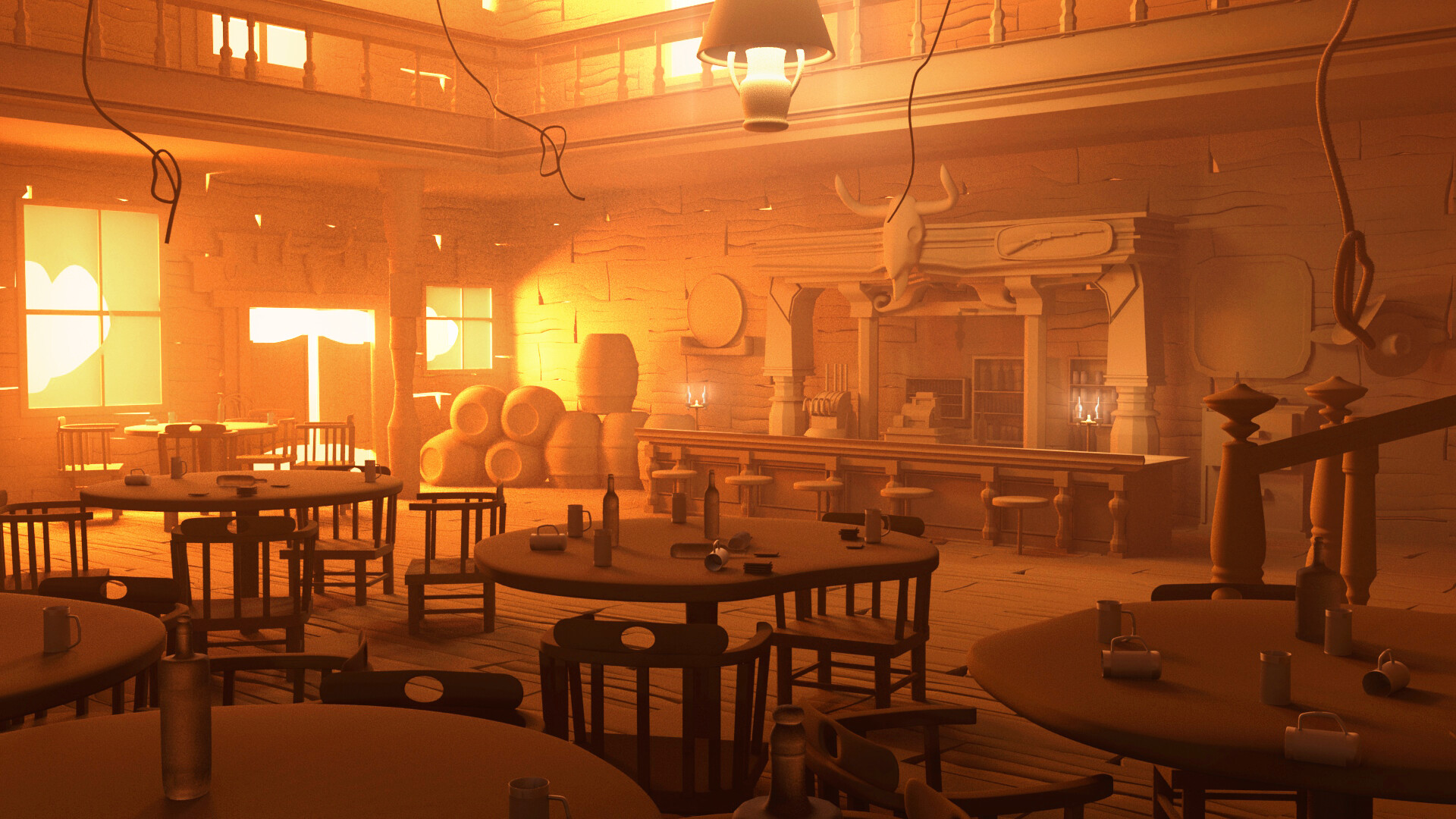 ArtStation - Taberna vaquera.