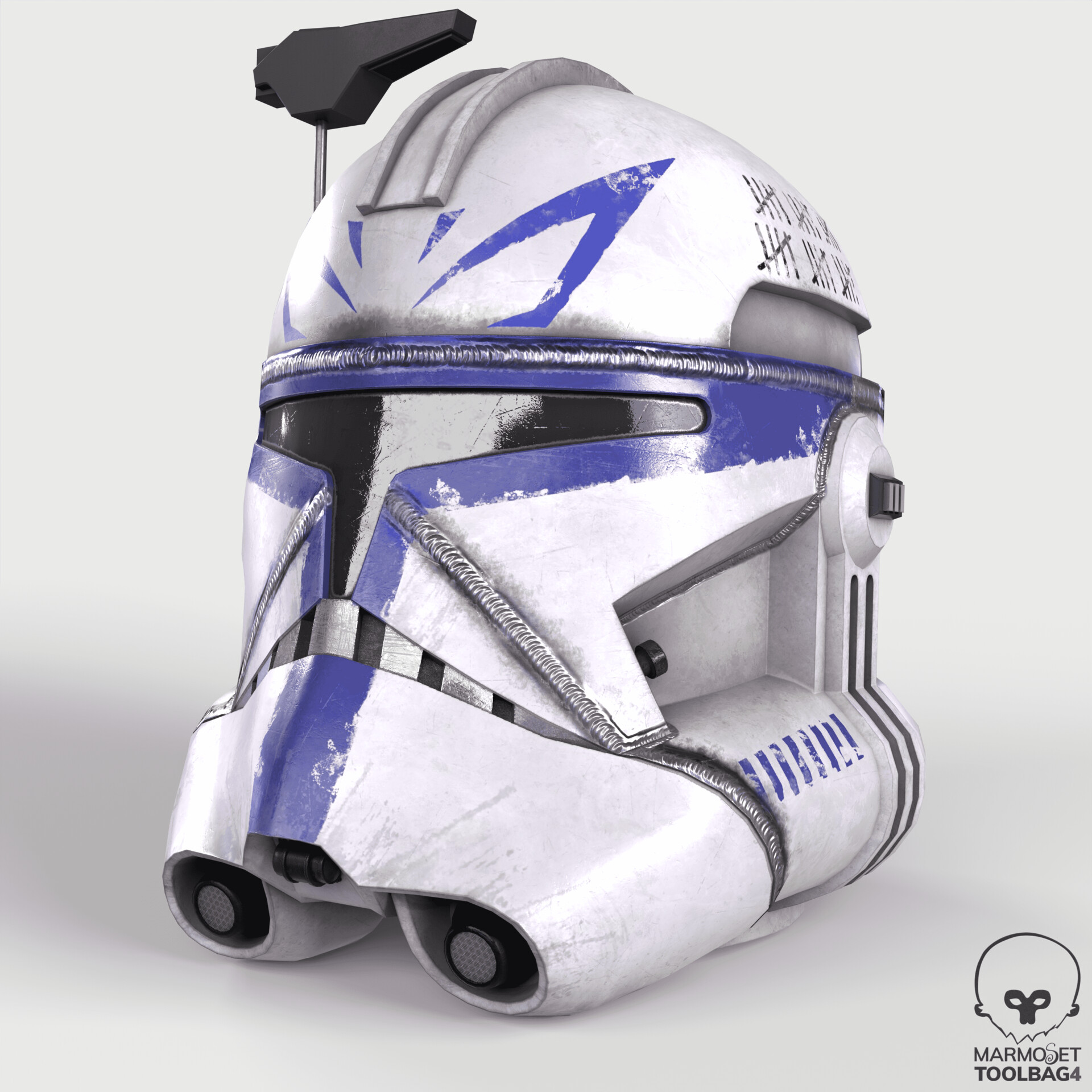 clone trooper helmet rex