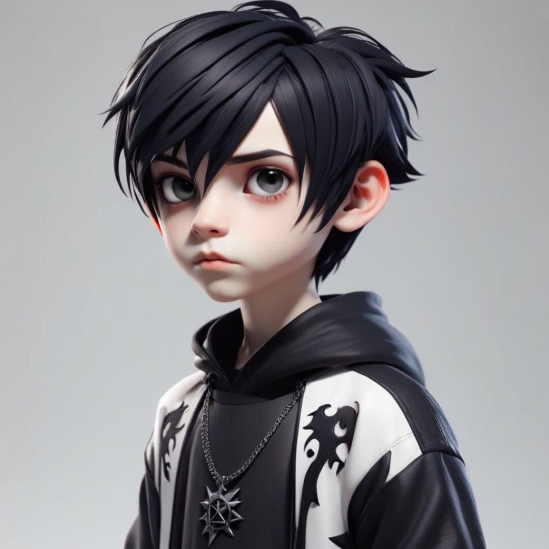 ArtStation - Goth boy