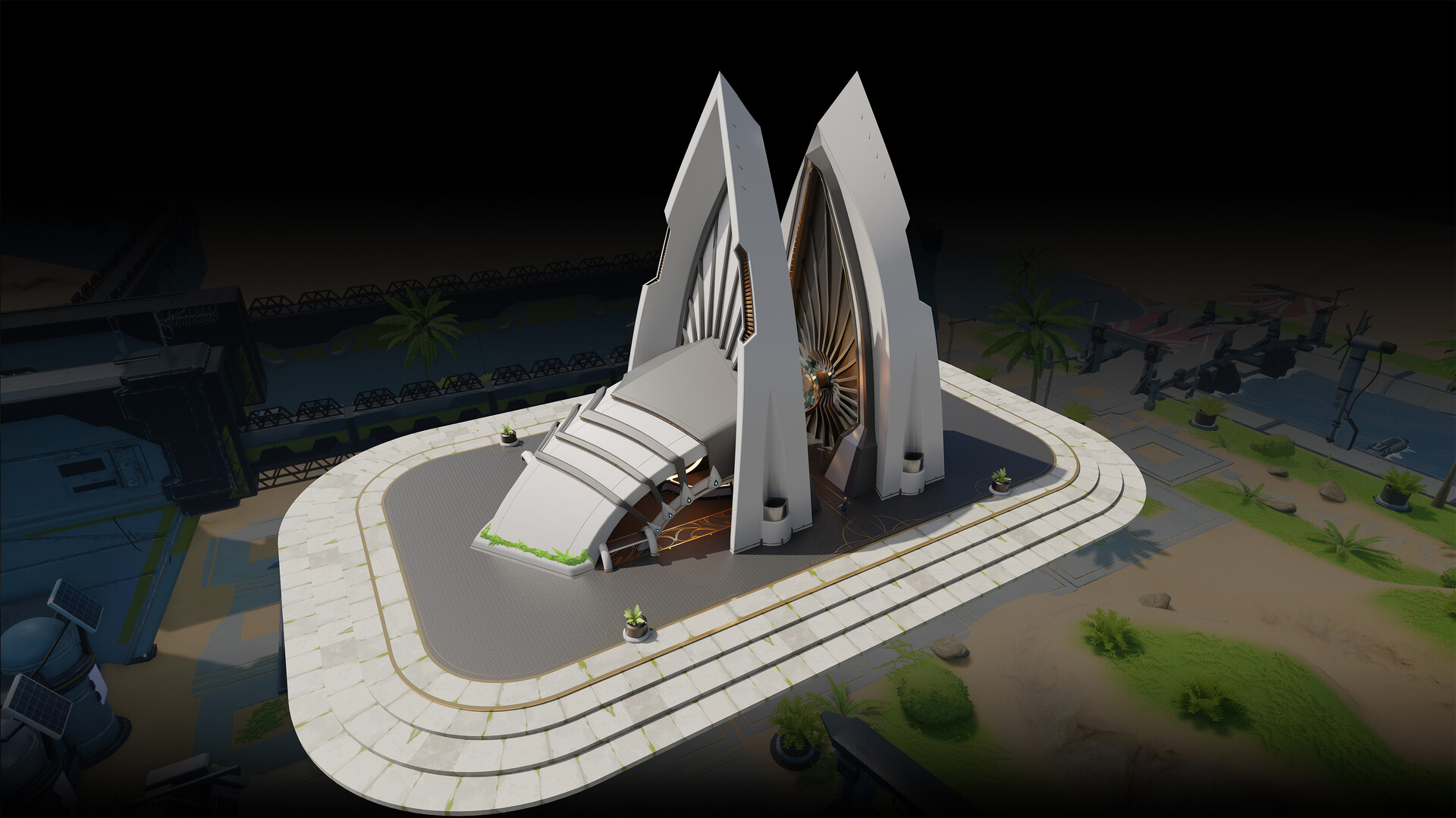 JAMES COMBRIDGE - The Forge: Concept art