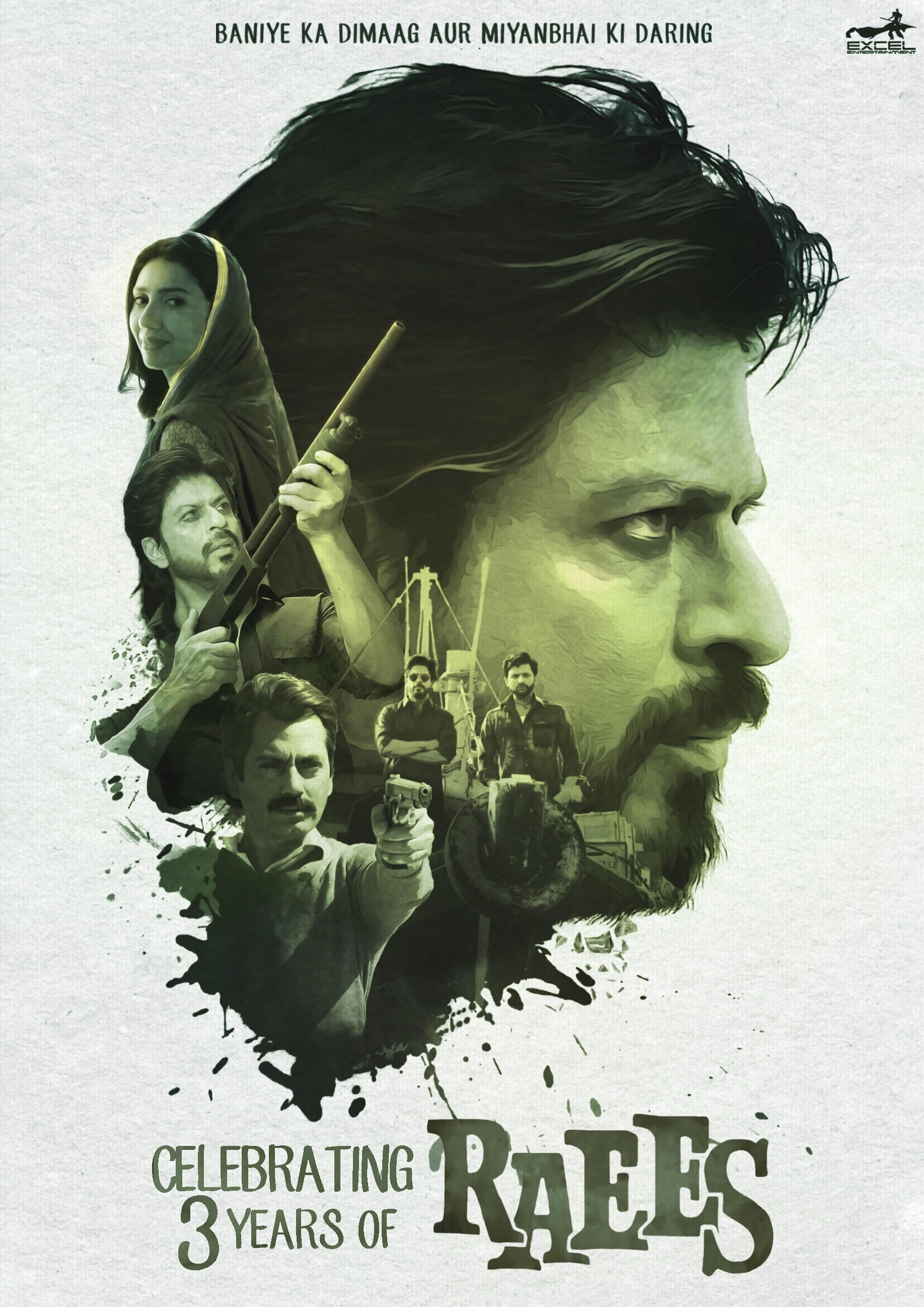 ArtStation - Raees Promotion Creatives for Excel Entertainment