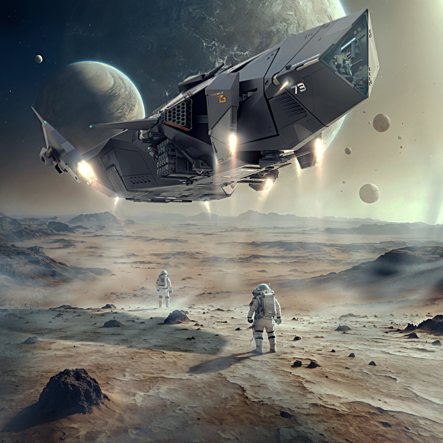 ArtStation - Concept paceship