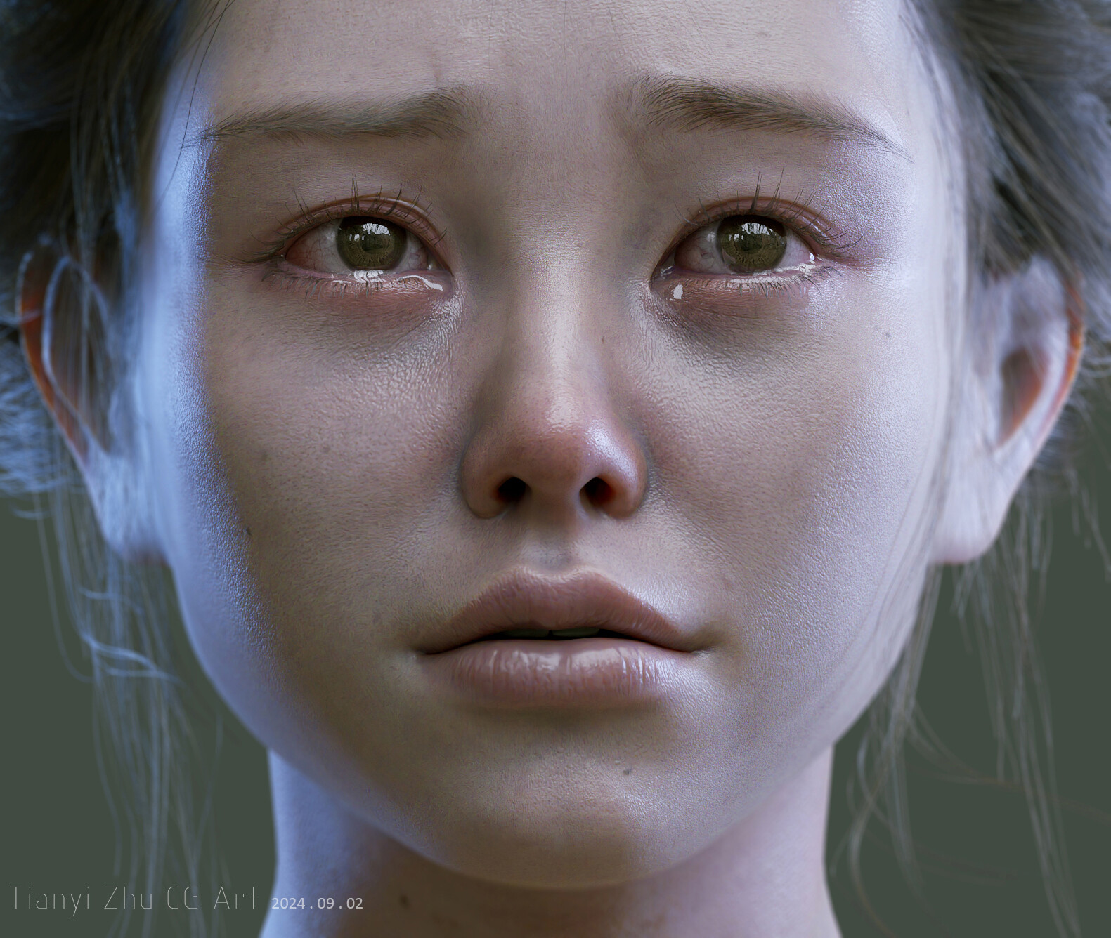 ArtStation - Innocent crying, happy crying and angry crying