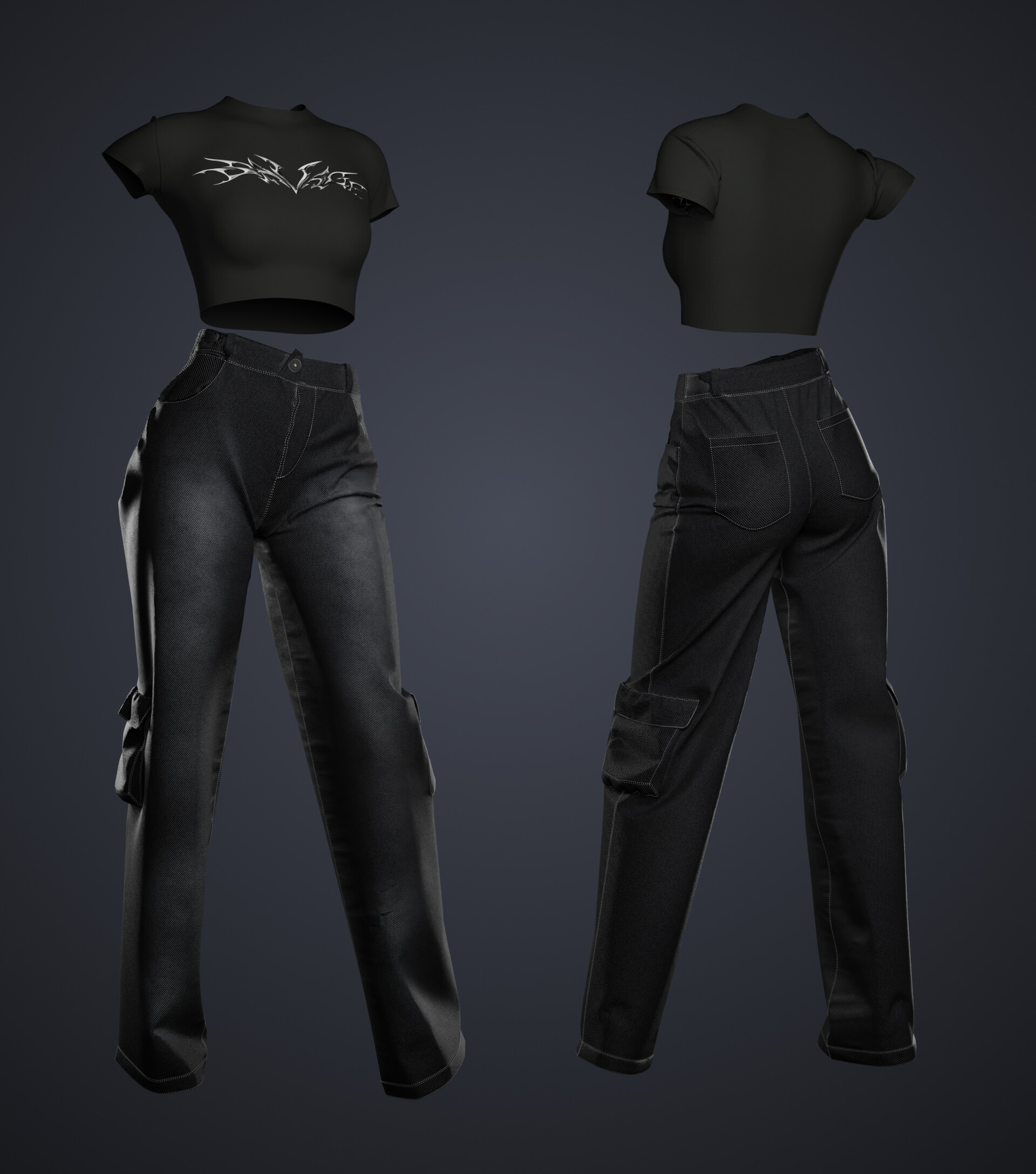 ArtStation - Marvelous Designer Practice - I