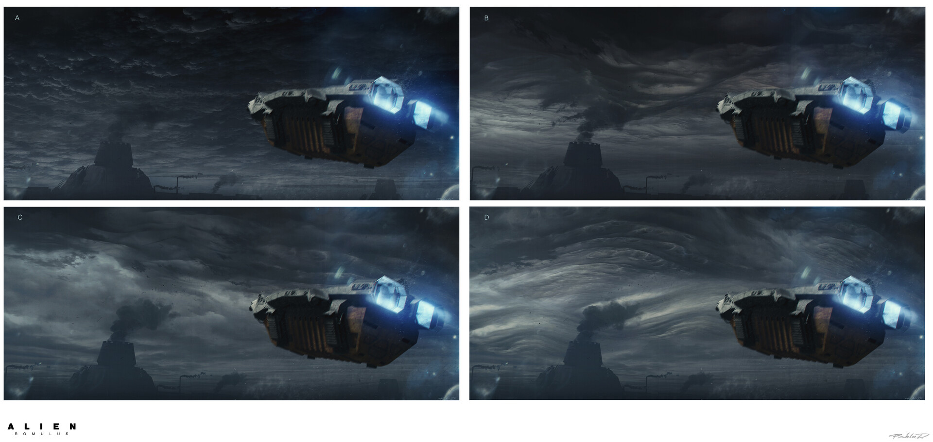 Pablo Dominguez - Alien Romulus. Jackson Atmosphere.