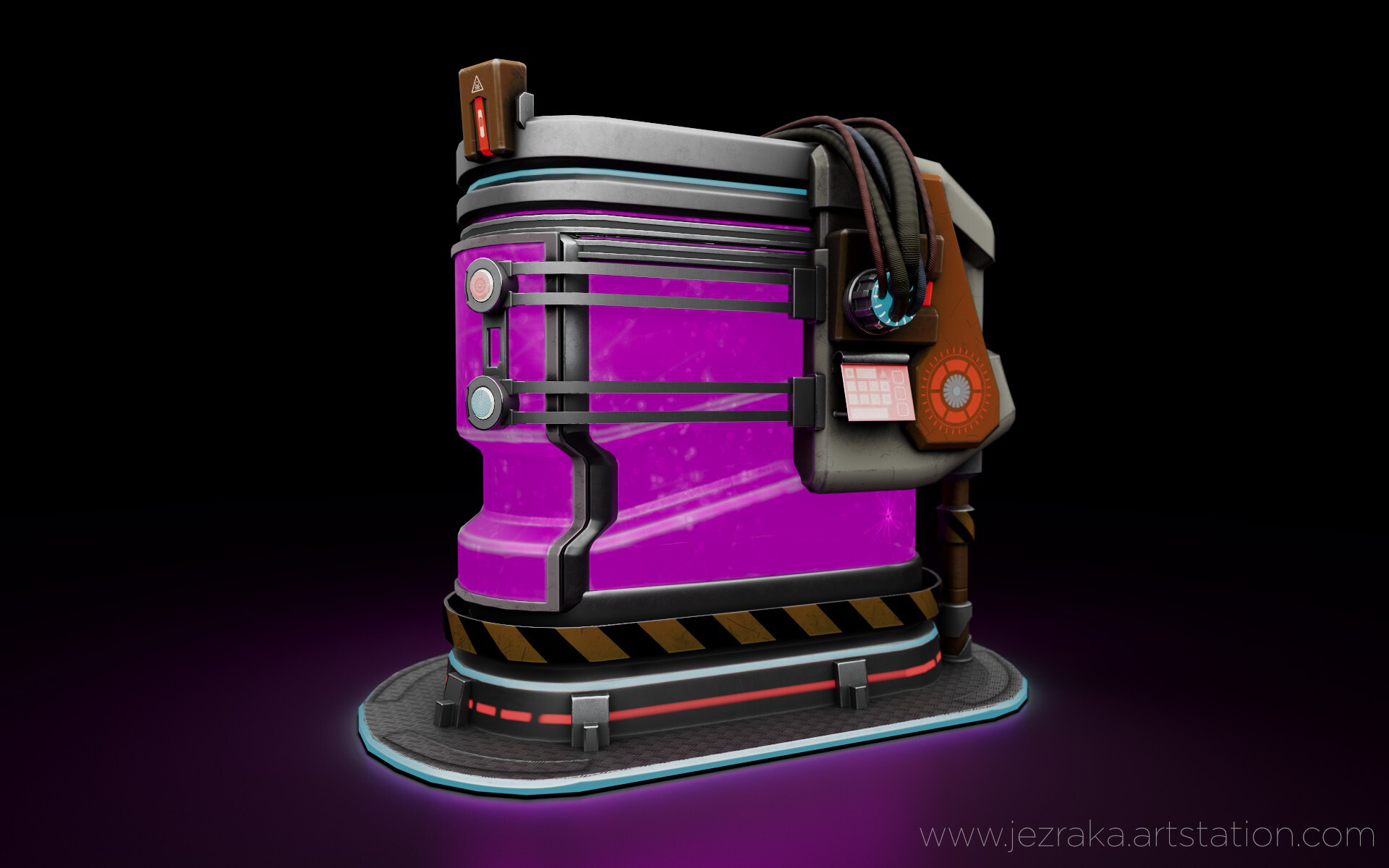 ArtStation - Water Tank (Substance Painter)