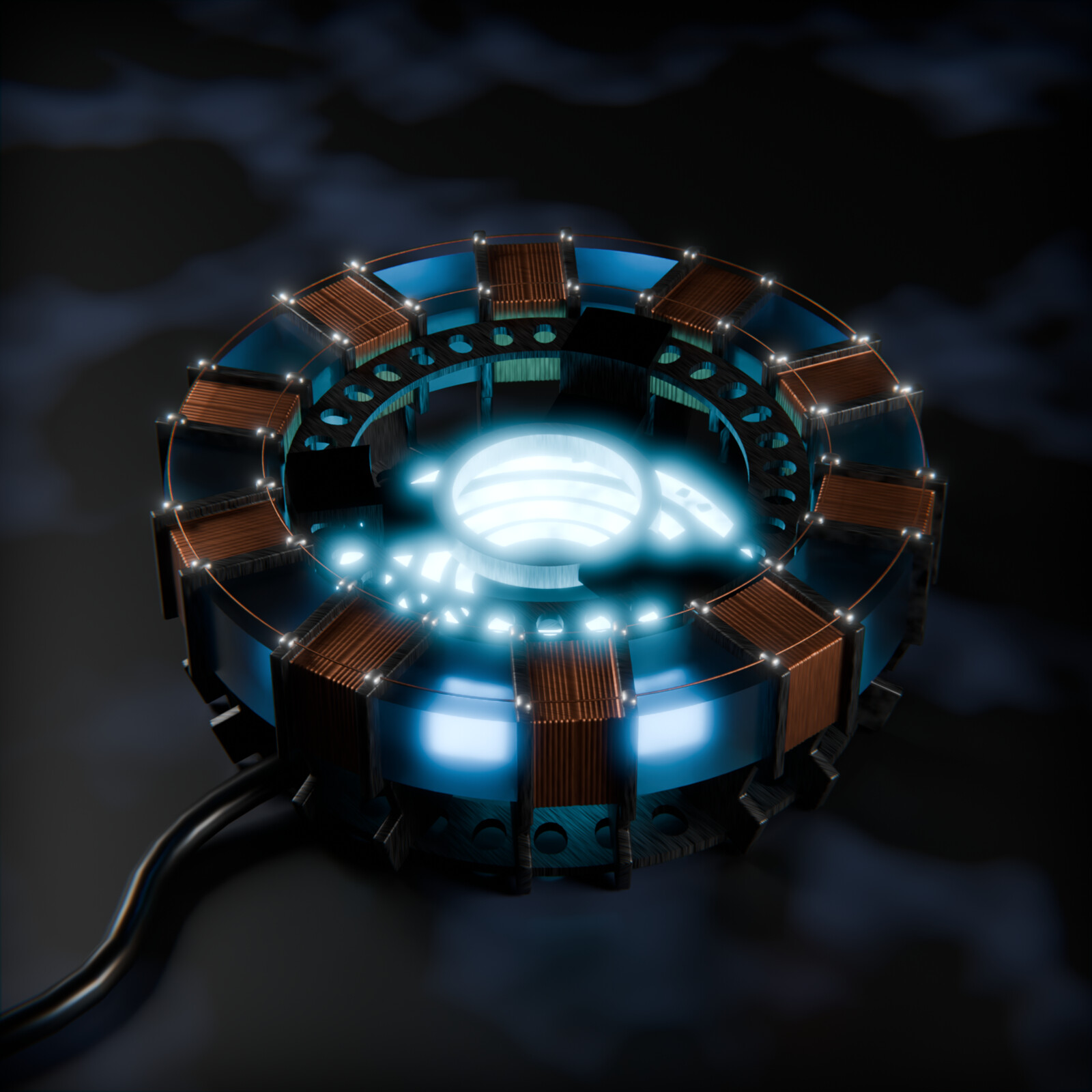 Ben Luke Parsons - Arc Reactor-Blender Practise