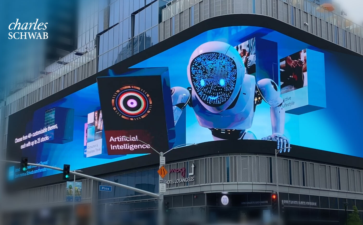 Groove Jones - Charles Schwab Anamorphic 3D Billboards - New York and ...