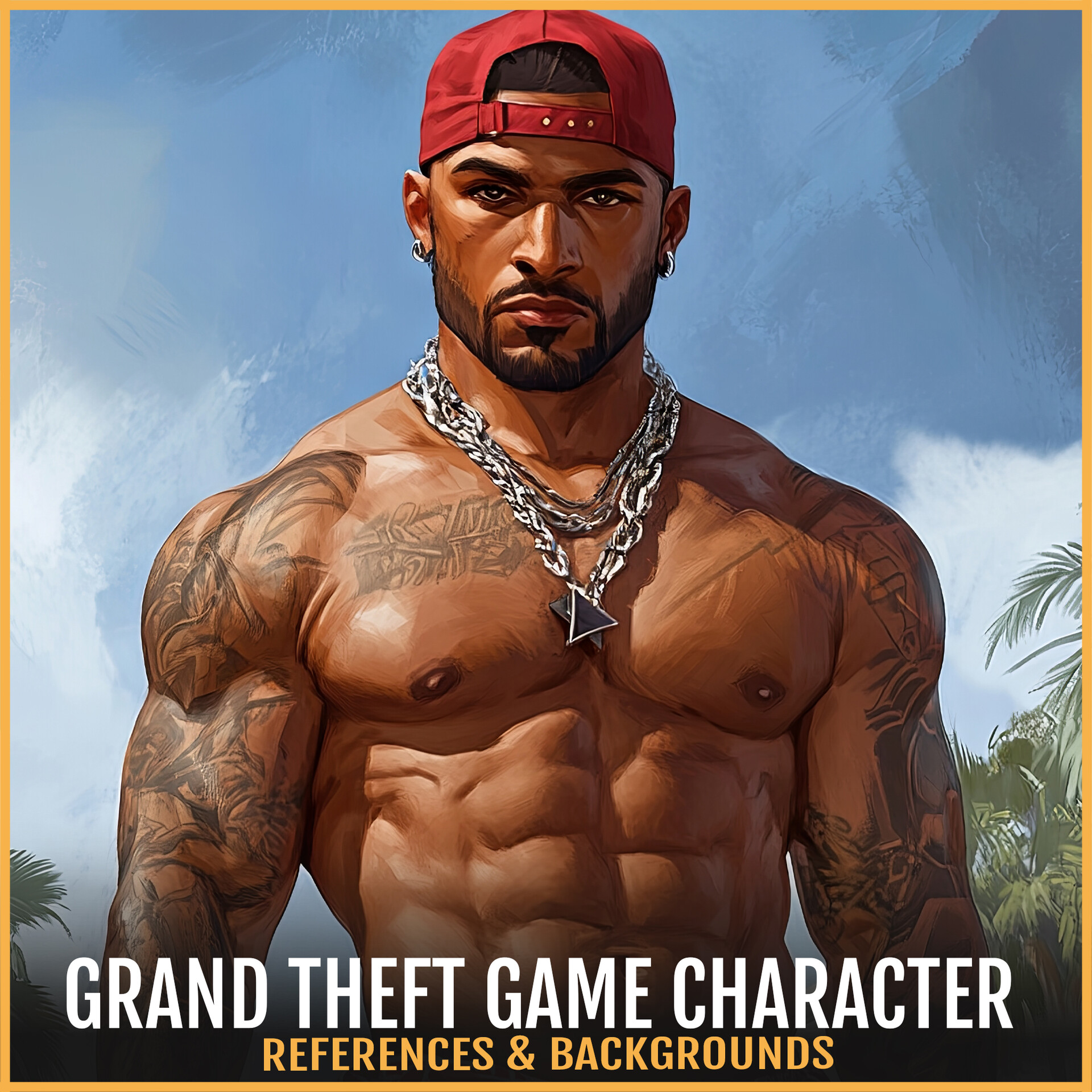 ArtStation - 606 GTA GAME CHARACTER