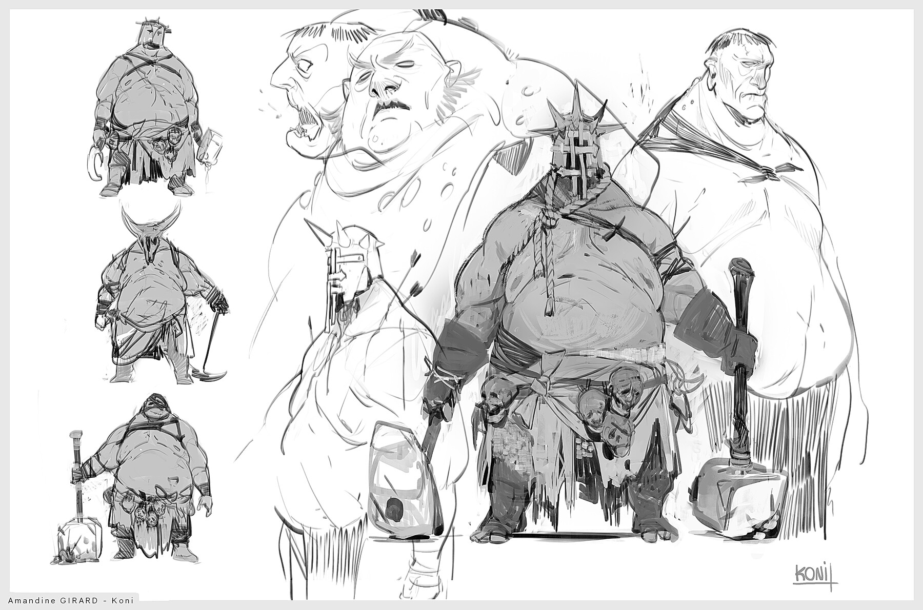 Art of Koni - Concept Artist & Illustrator - - Creatures & Monsters