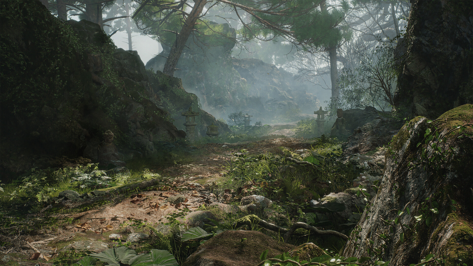 ArtStation - Black myth Goku Black wind mountain