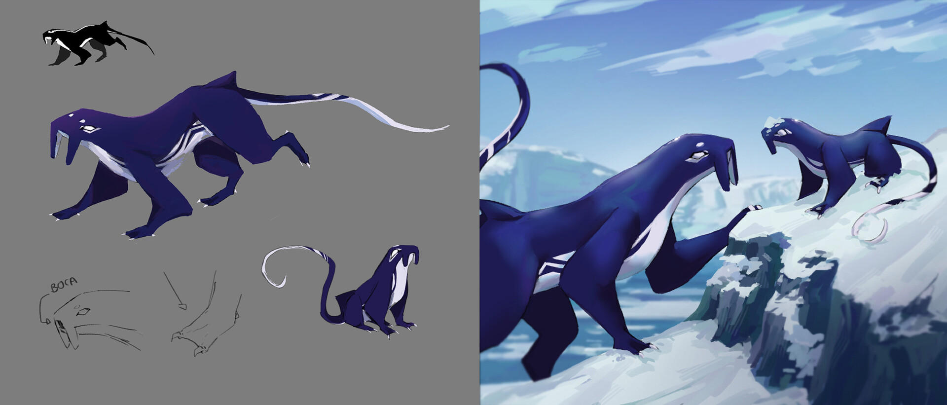 ArtStation - Arctic creature