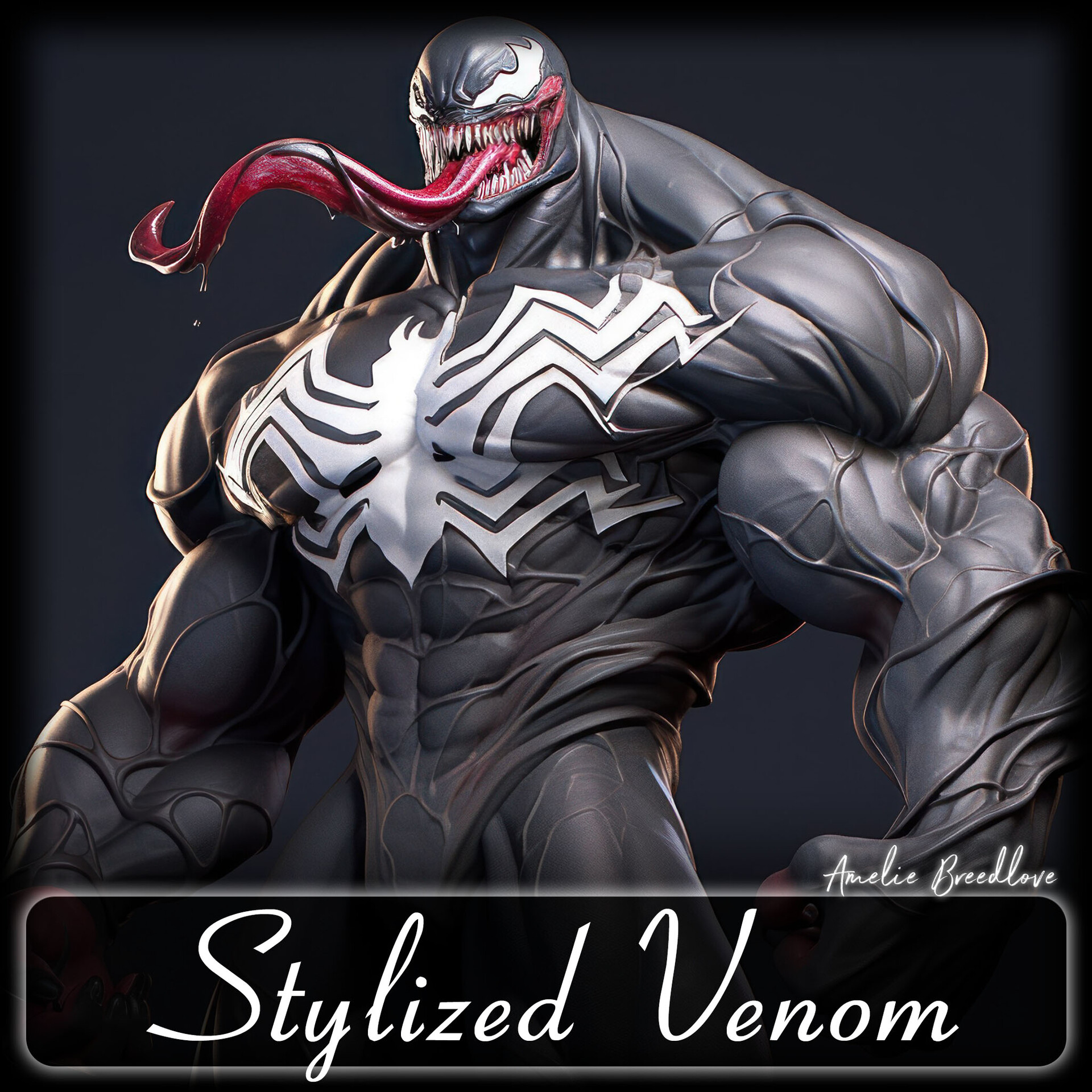 ArtStation - 200 Stylized Venom Reference Pack | 4K | v.13