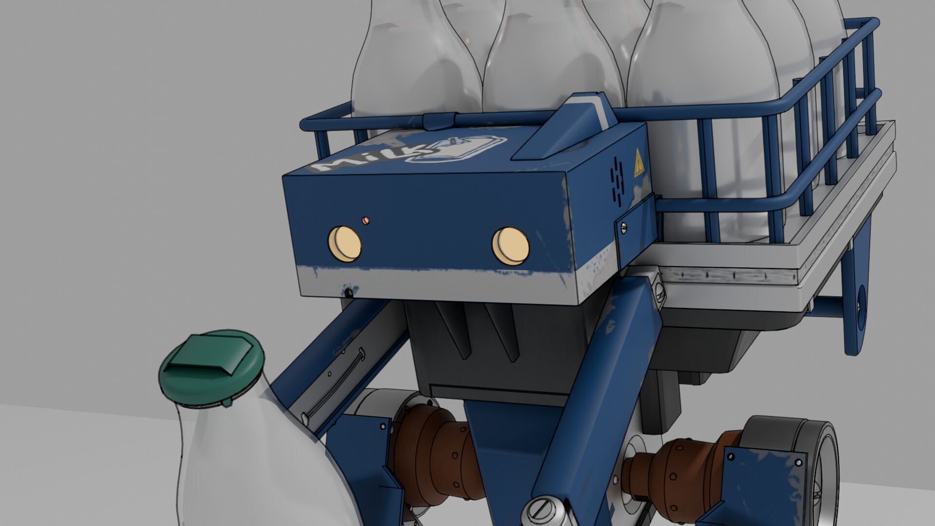 ArtStation - Milkman Robot