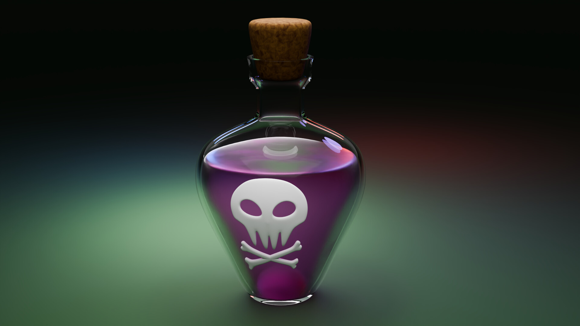 ArtStation - A Bottle with Poison