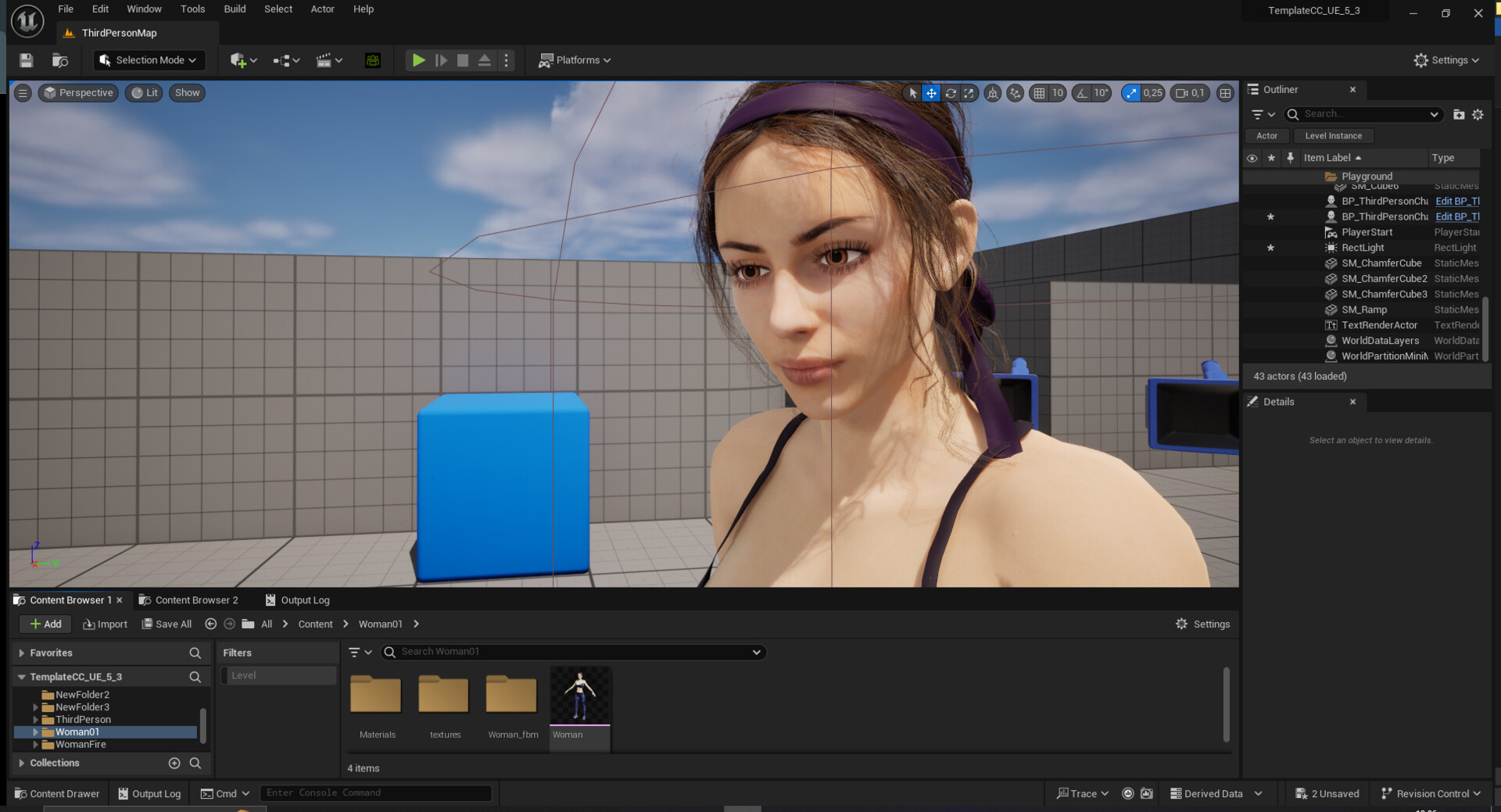 NextUpgrade3d - Realistic Female Athlete in Sportswear Unreal Engine ...