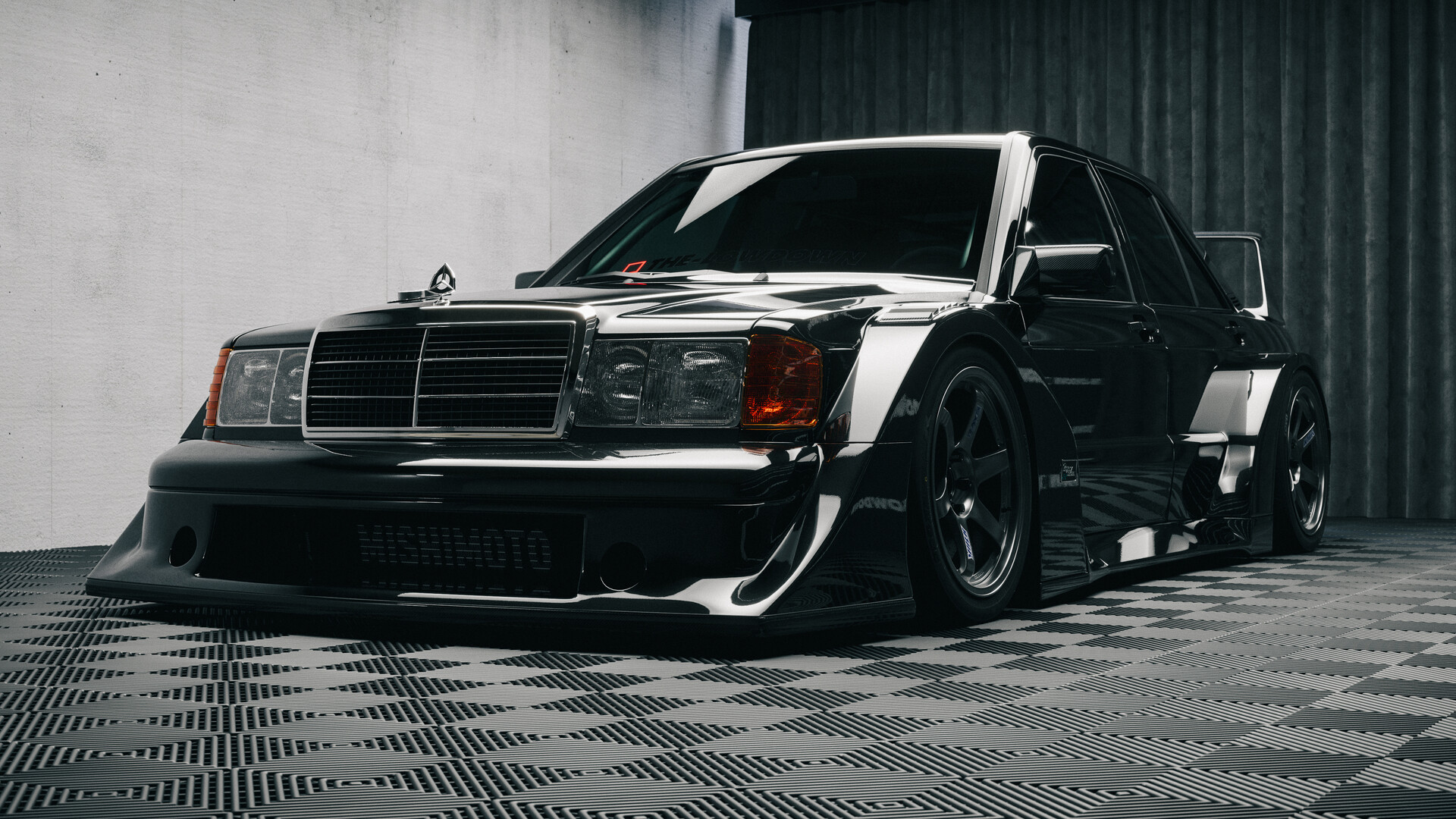 ArtStation - Mercedes-AMG 190R Evo II - Rotary