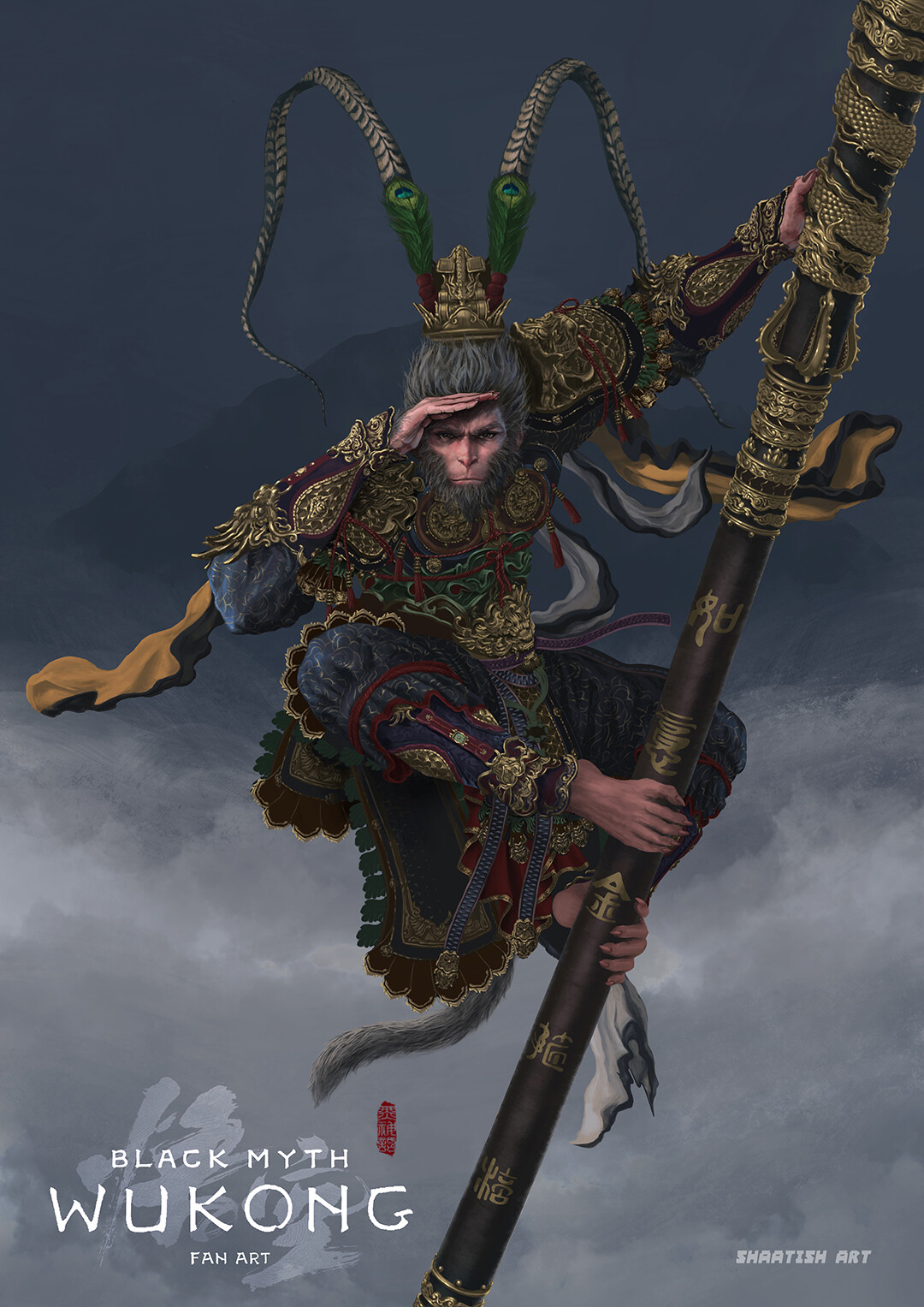 ArtStation - Black Myth: Wukong Fan Art