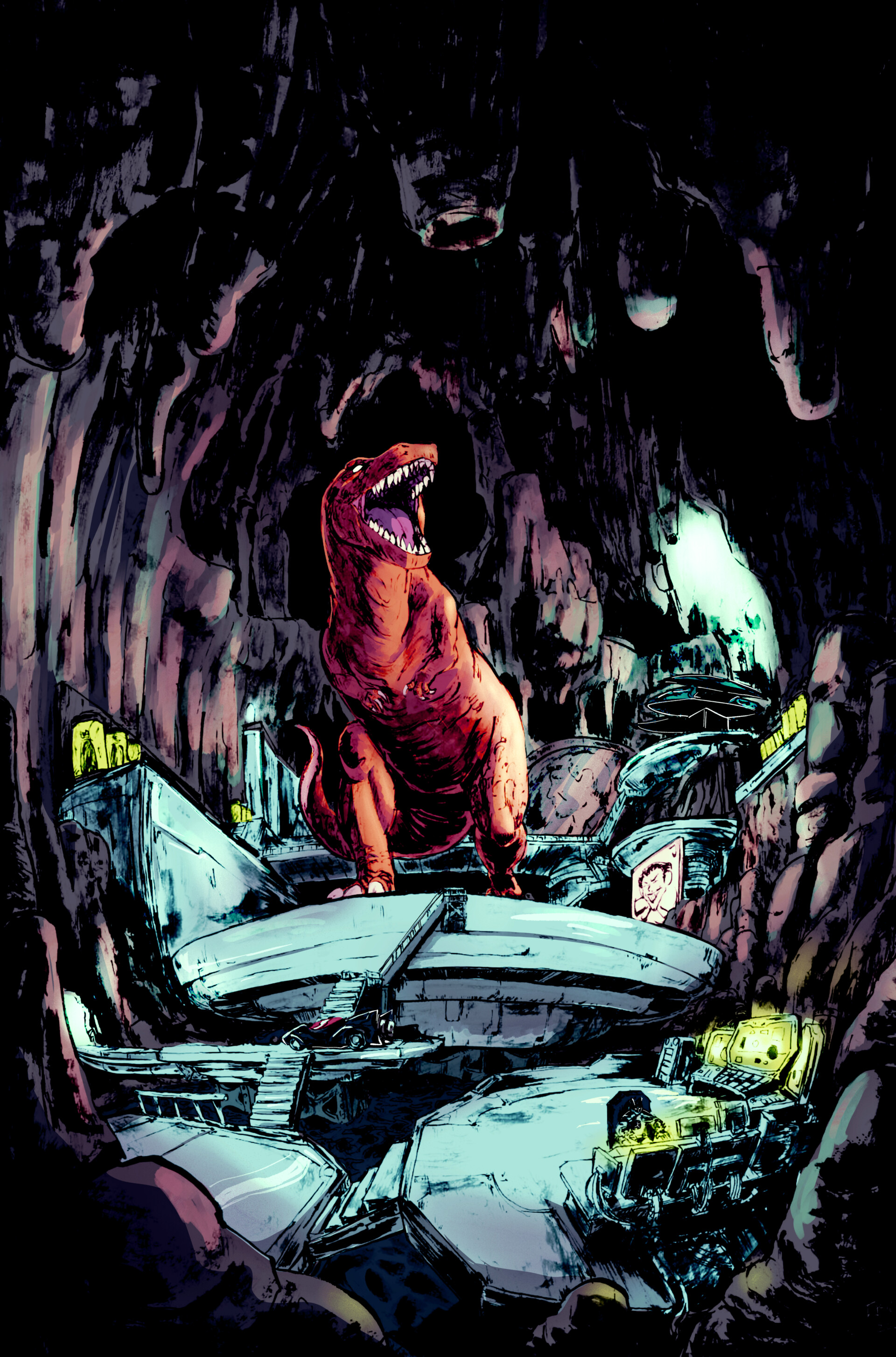 ArtStation - Bat Cave