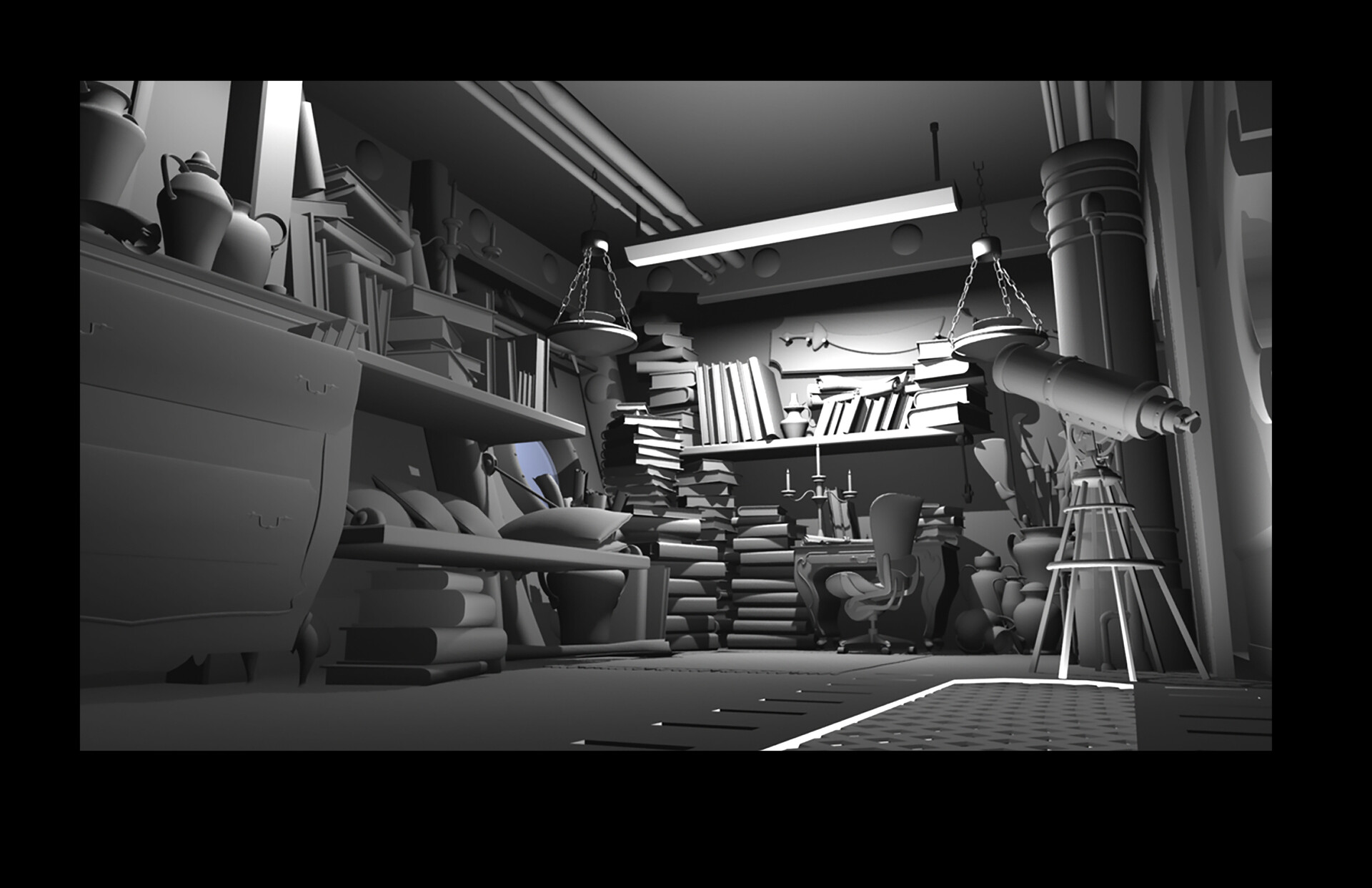 ArtStation - 3D Modeling- Environment Design