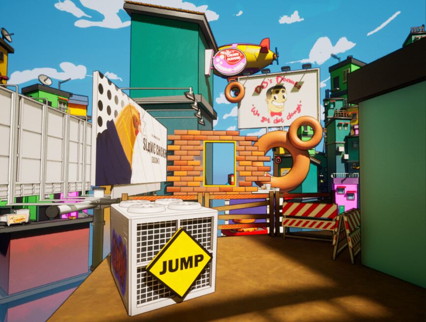 Yichen Zhang - UE5 GAME-Uptown Vandal