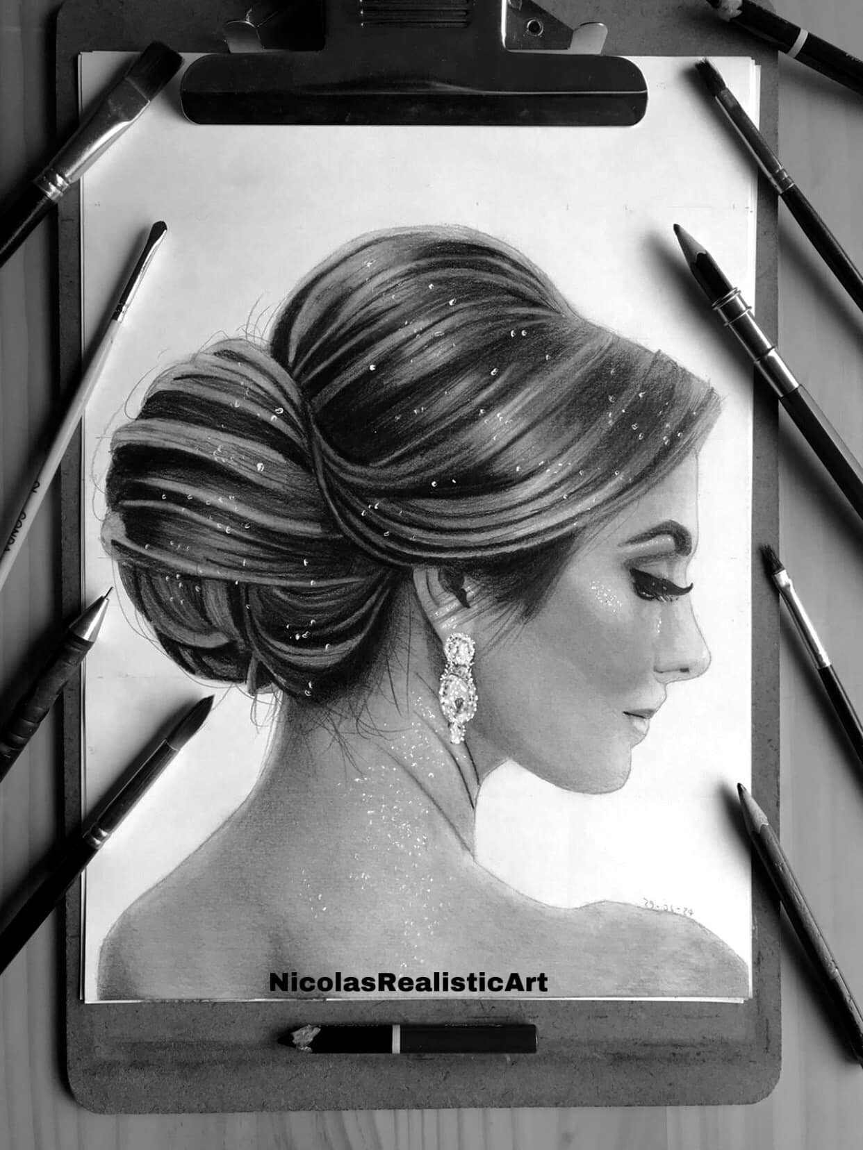 ArtStation - Graphite Drawing