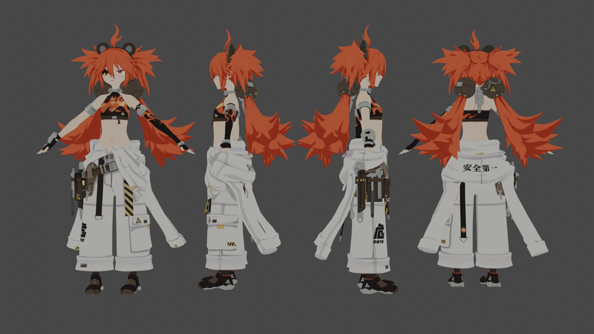 ArtStation - Imitating the 3D character Corelda Belloberg from ZZZ