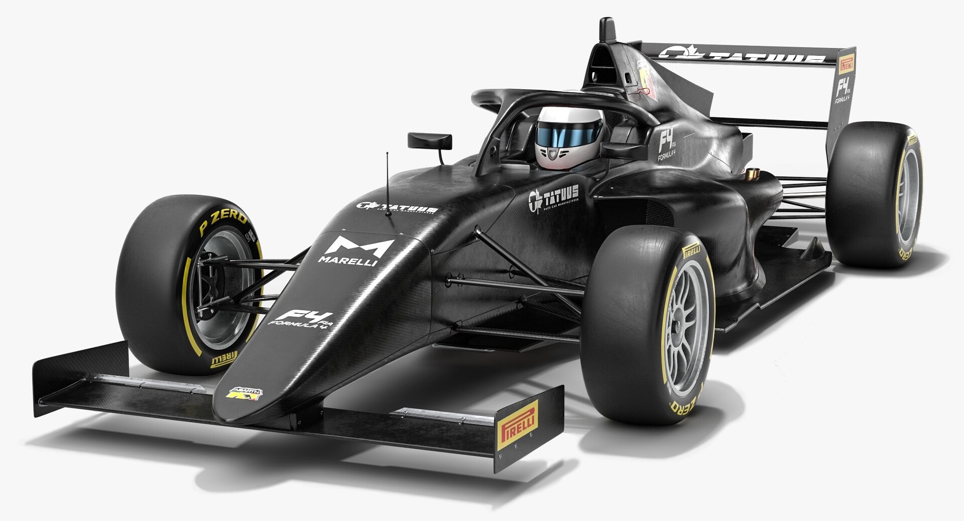 Opticaldreamsoft Formula 4 Tatuus F4 T 421 Gen2 2024 Carbon Race Car Pbr 3d Model