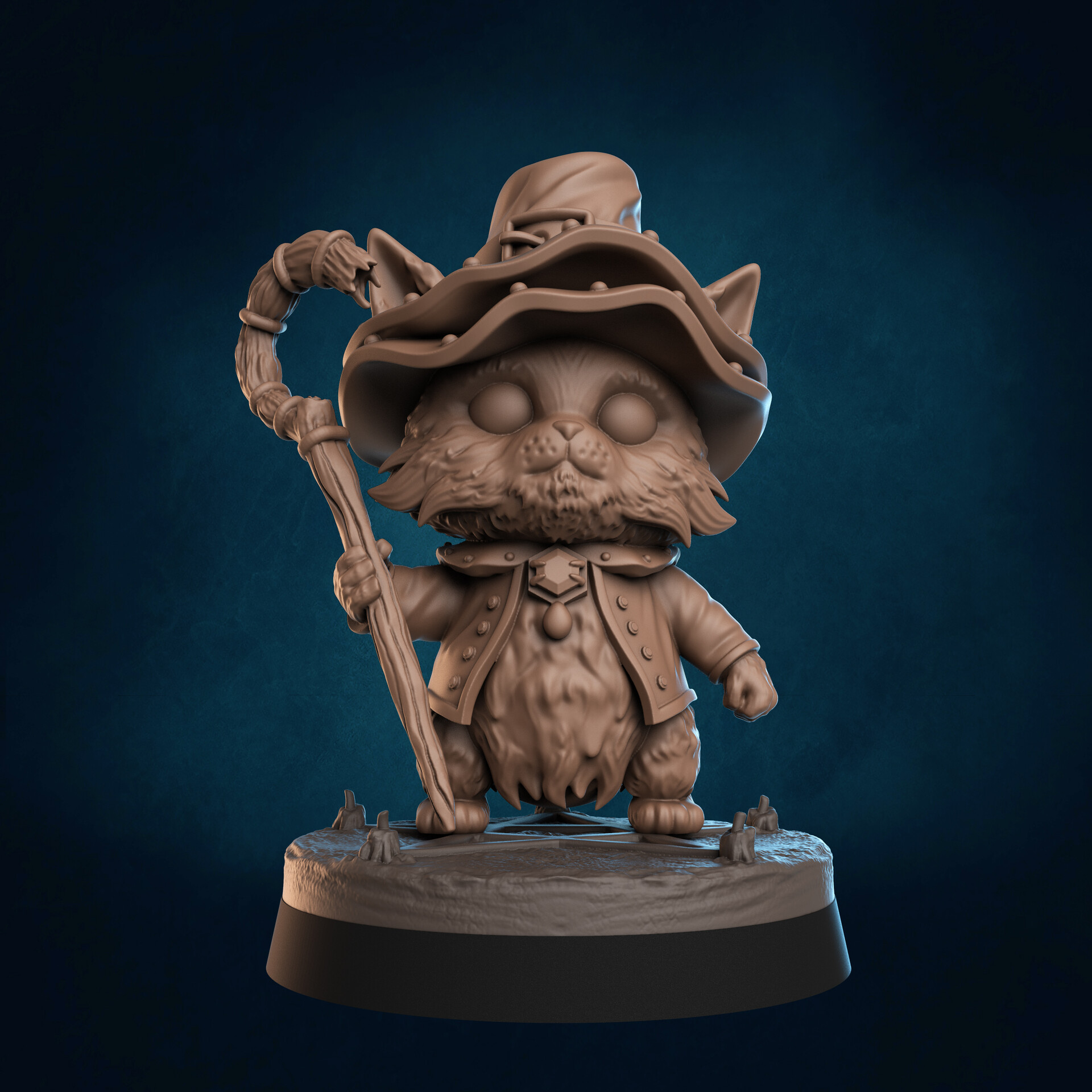 ArtStation - Cat - Magical Familiar