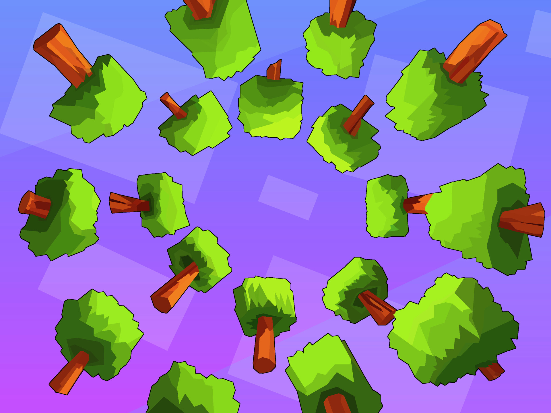 ArtStation - 722 Floating Trees