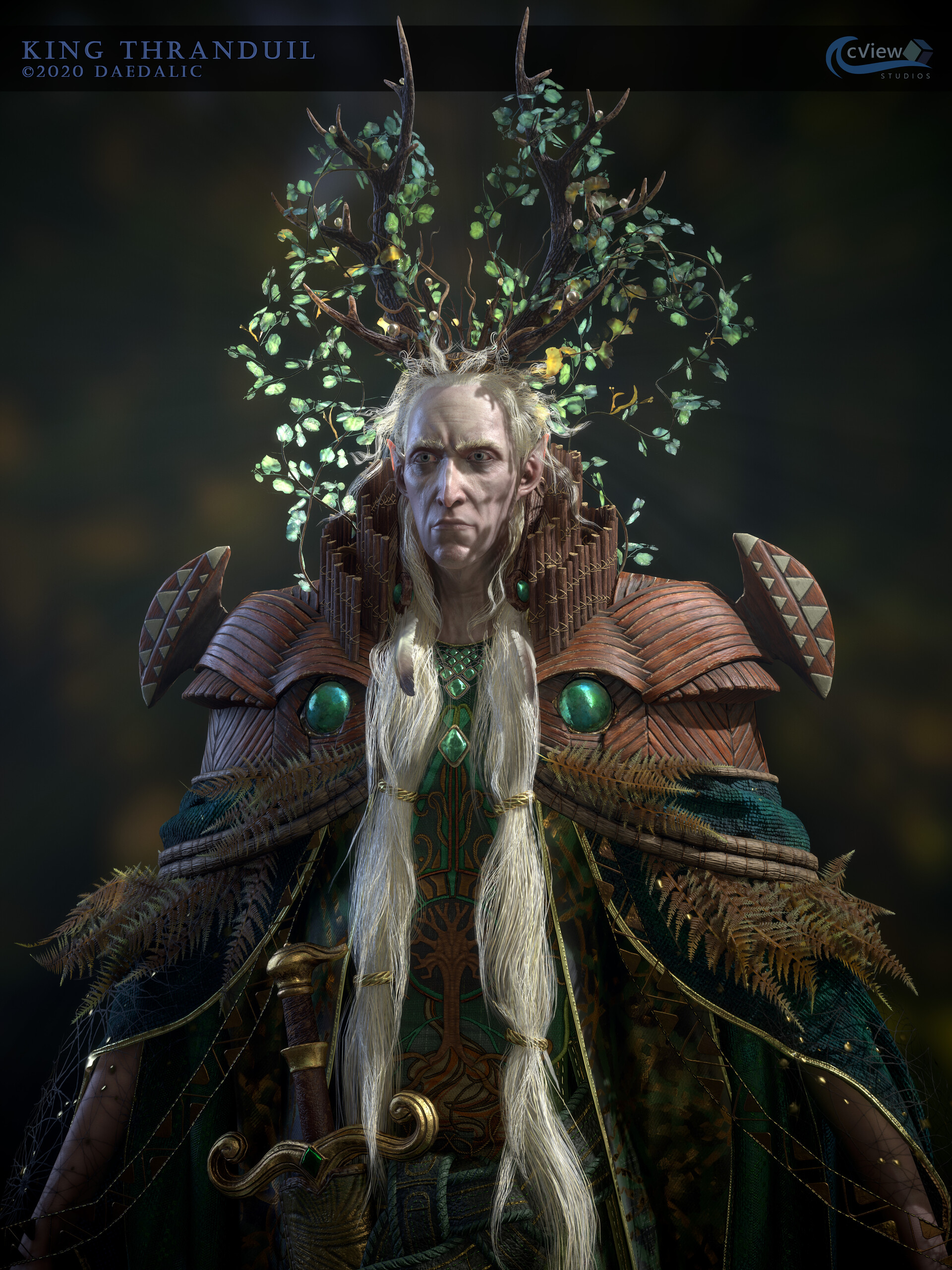 cView Studios - Thranduil for Lord of the Rings: Gollum