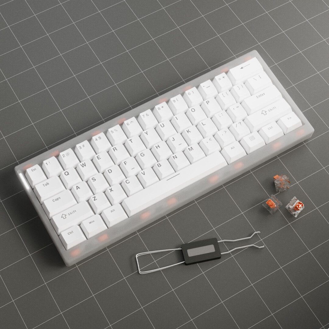 ArtStation - Apollo61 Lite Mechanical Keyboard