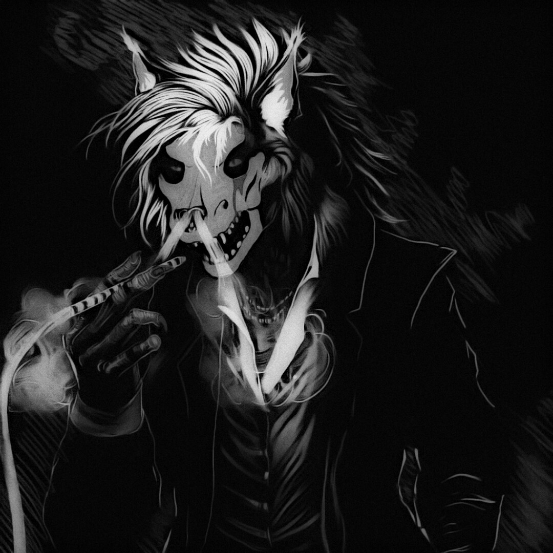 ArtStation - Death werewolf and hookah