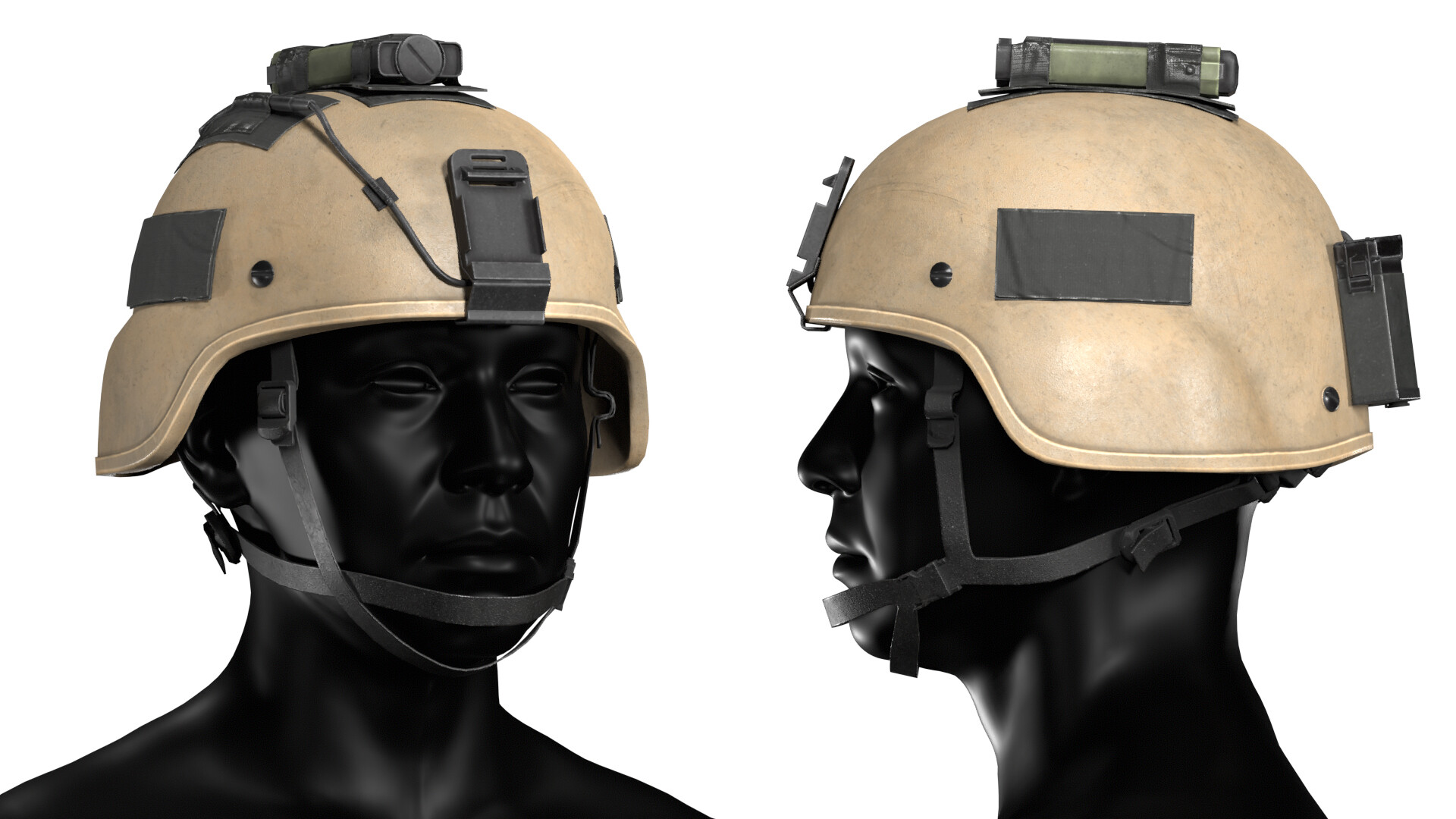 3DMA Studios - MICH HELMET LOW CUT