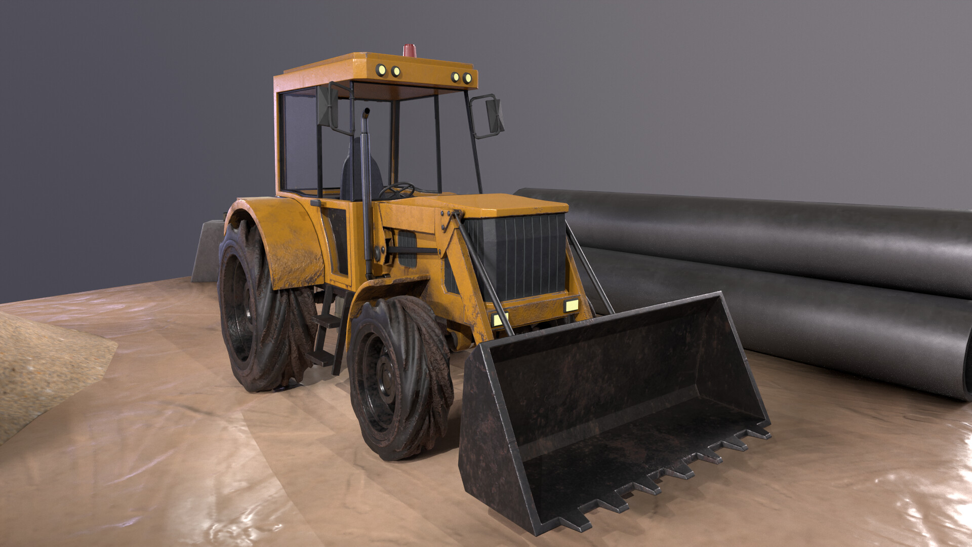 ArtStation - Simple Tractor