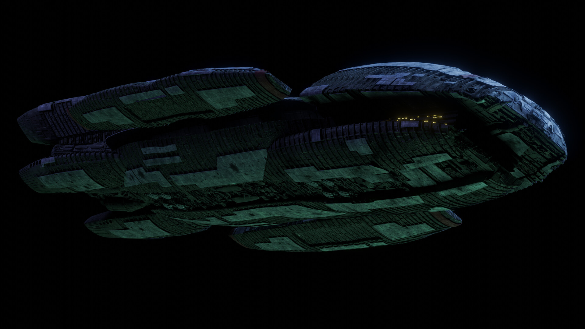 ArtStation - Canceled BSG Mod High & Low Poly Galactica