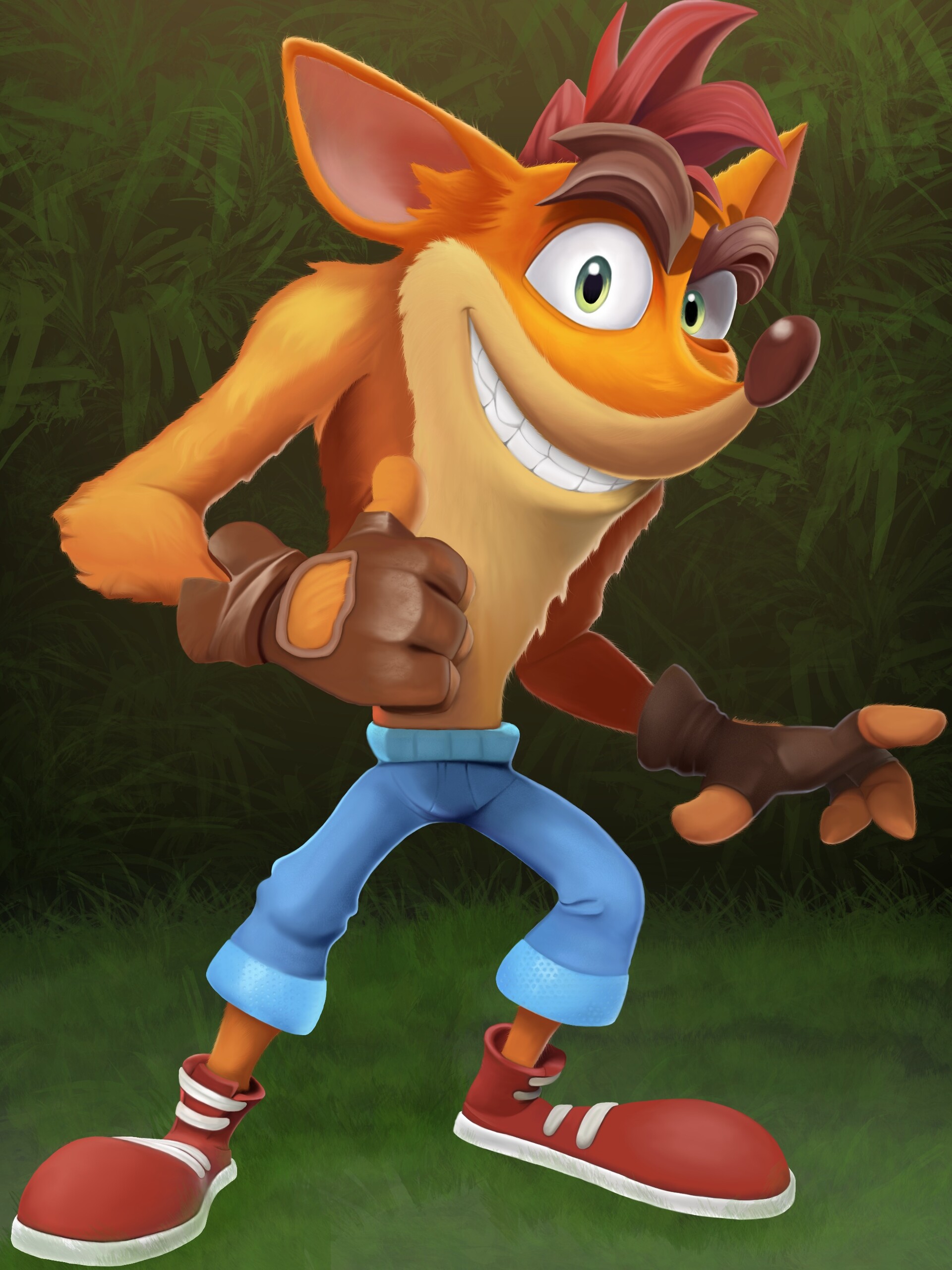 ArtStation - Crash Bandicoot
