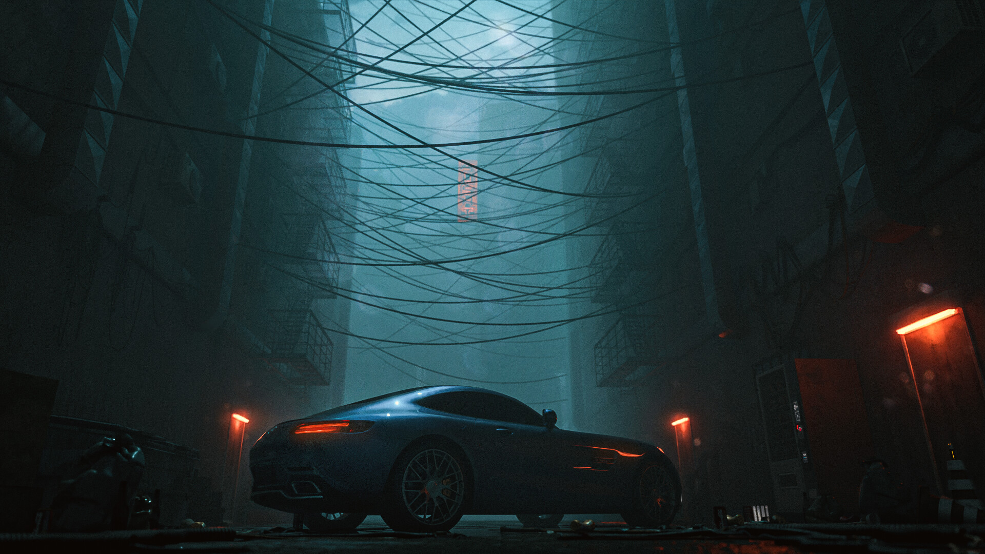 ArtStation - AMG GT Render